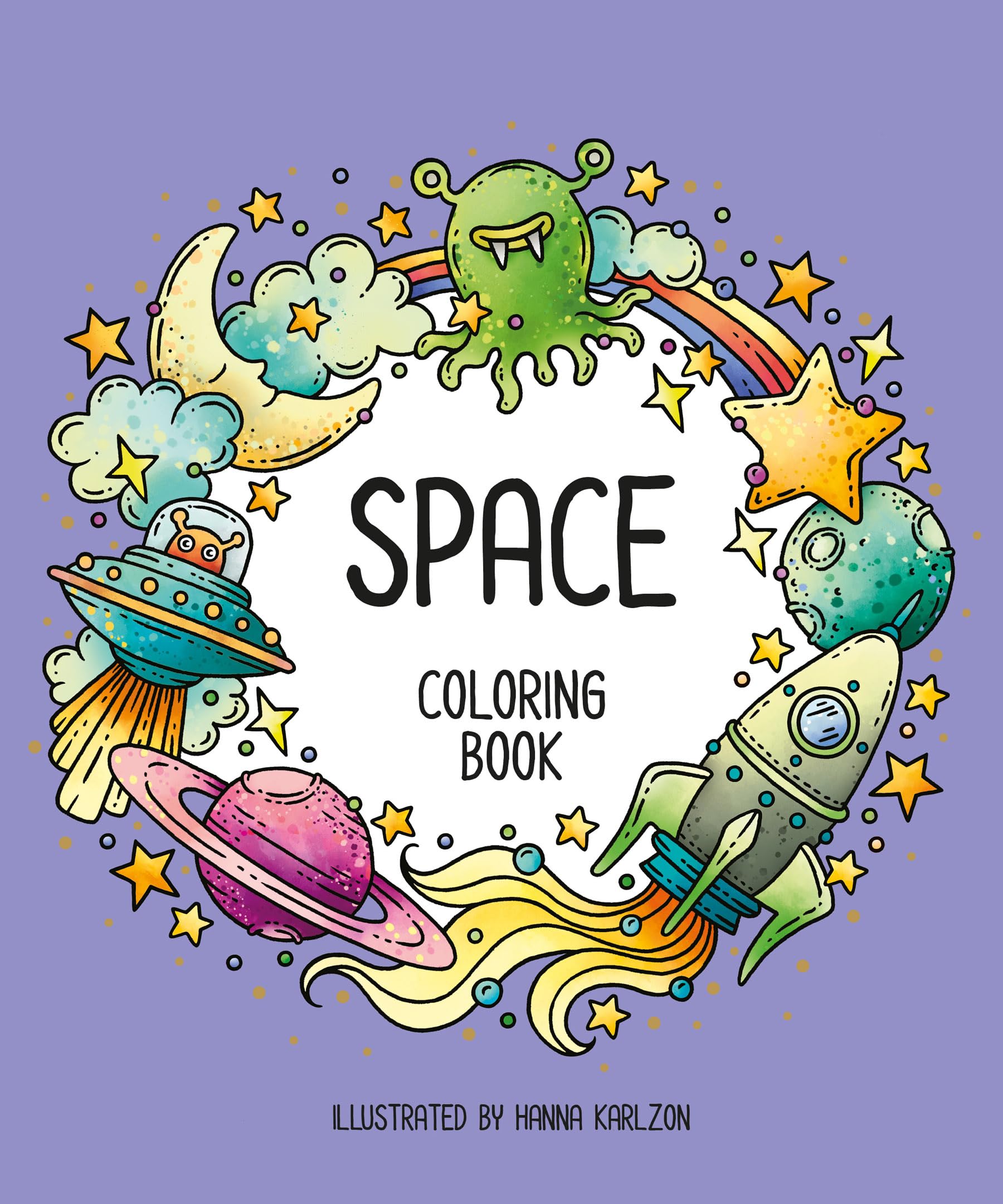 Space: Coloring Book: Karlzon, Hanna: 9781423665229: Amazon.com: Books