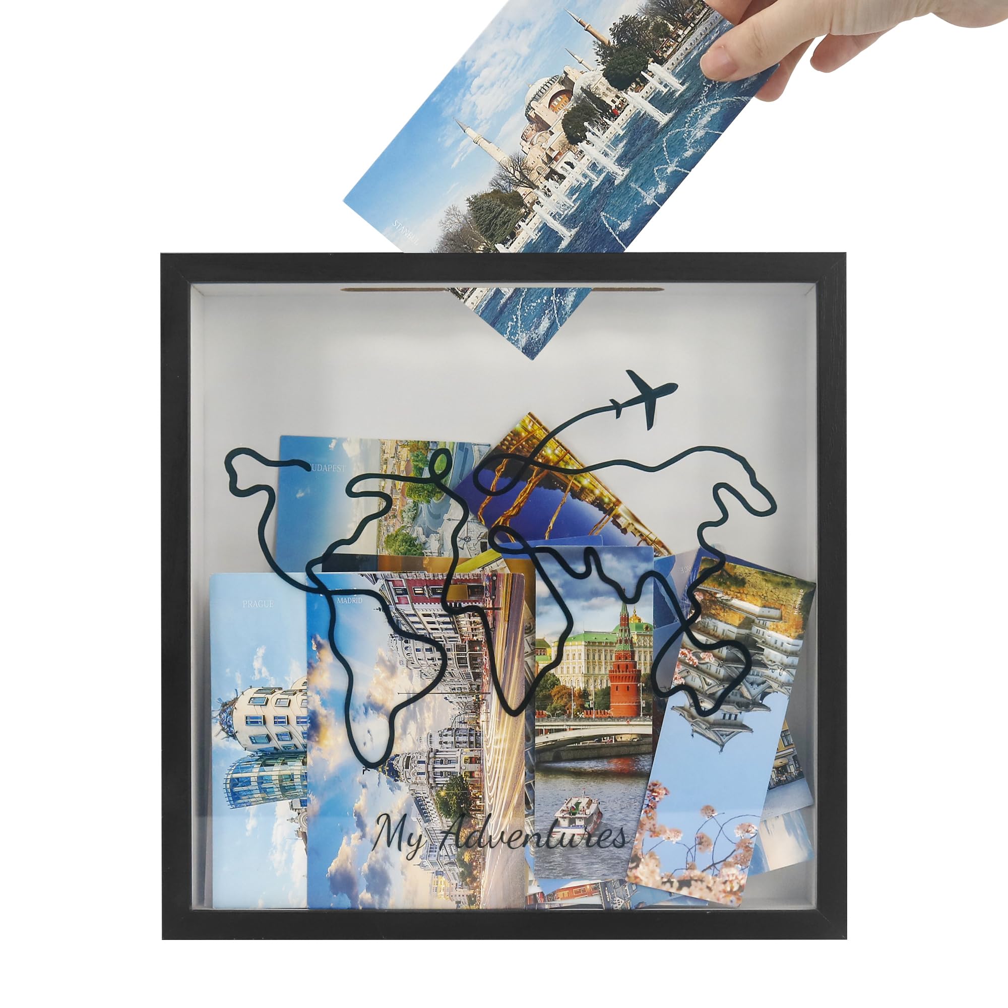 Boîte à Ombre Avec Fente Sur Le Dessus, 21,6 X 26,7 Cm, Boîte