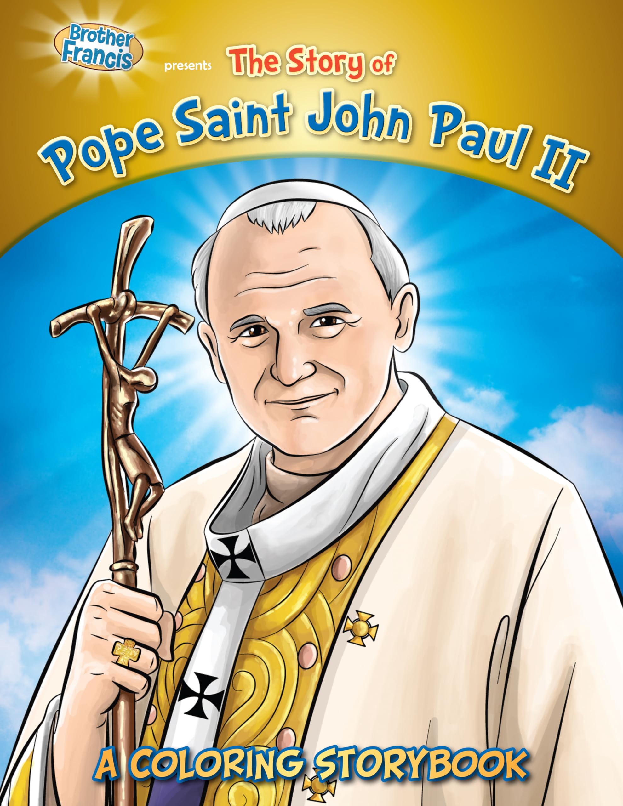 Coloring Book: Pope Saint John Paul II (Coloring Storybooks): Herald ...