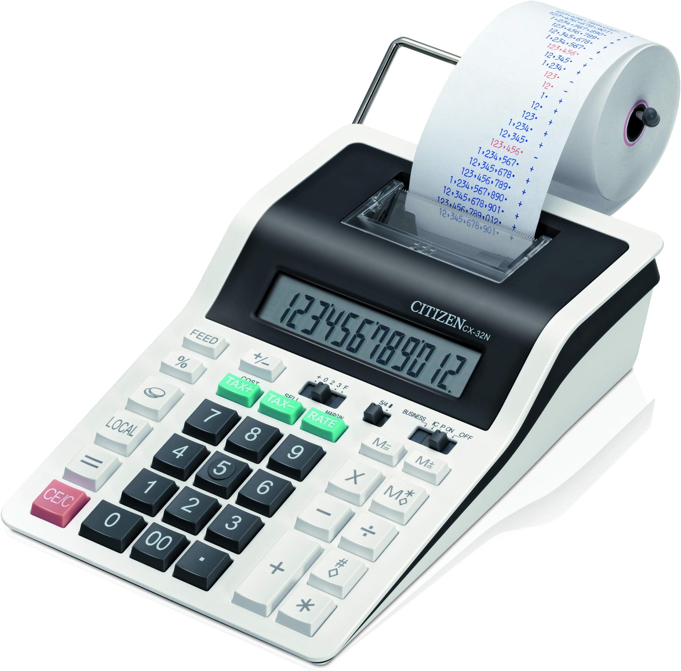 Citizen CX-32N Calculatrice imprimante portable : Amazon.fr ...