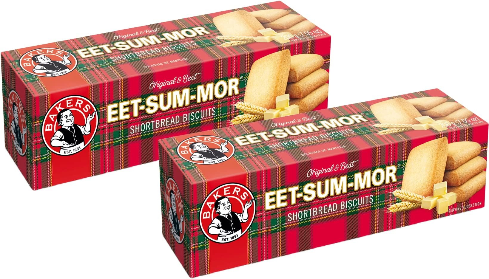 Amazon.com: Bakers Eet Sum Mor Biscuits (200g) : Grocery & Gourmet Food