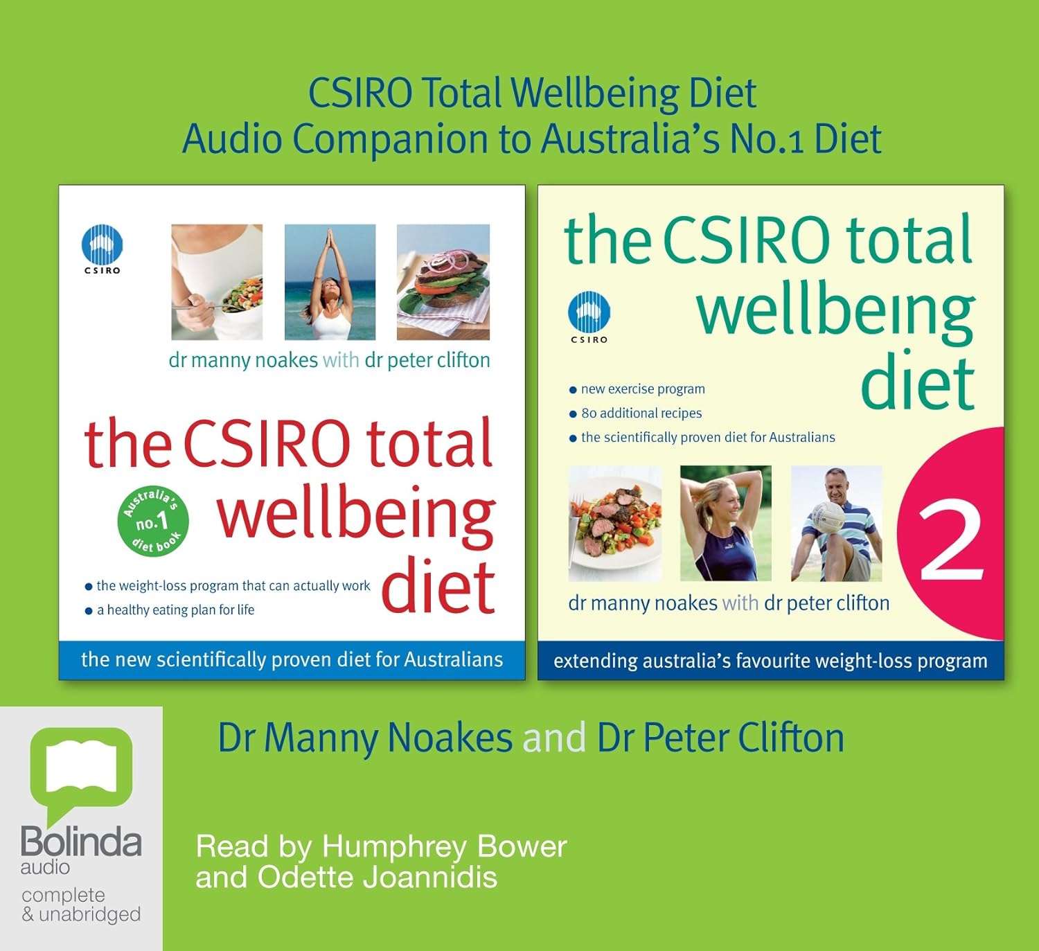 The CSIRO Total Wellbeing Diet: Noakes, Manny and Clifton, Peter ...