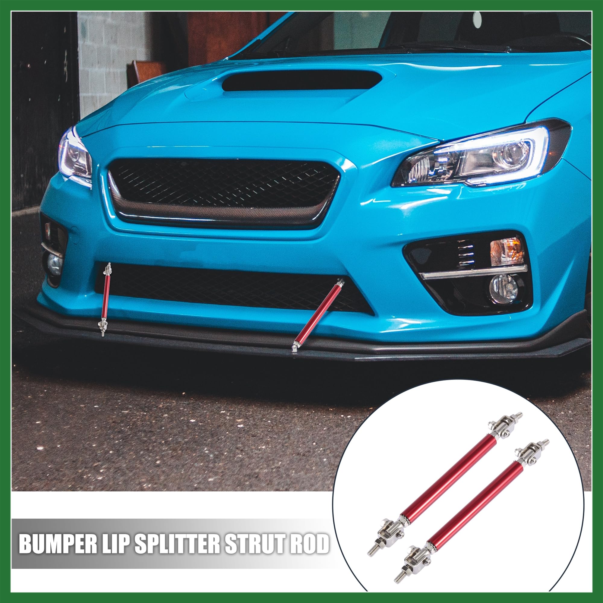 The Lip Bar 2-Piece Adjustable Bumper Lip Splitter Rods - 7-9 Inch ...