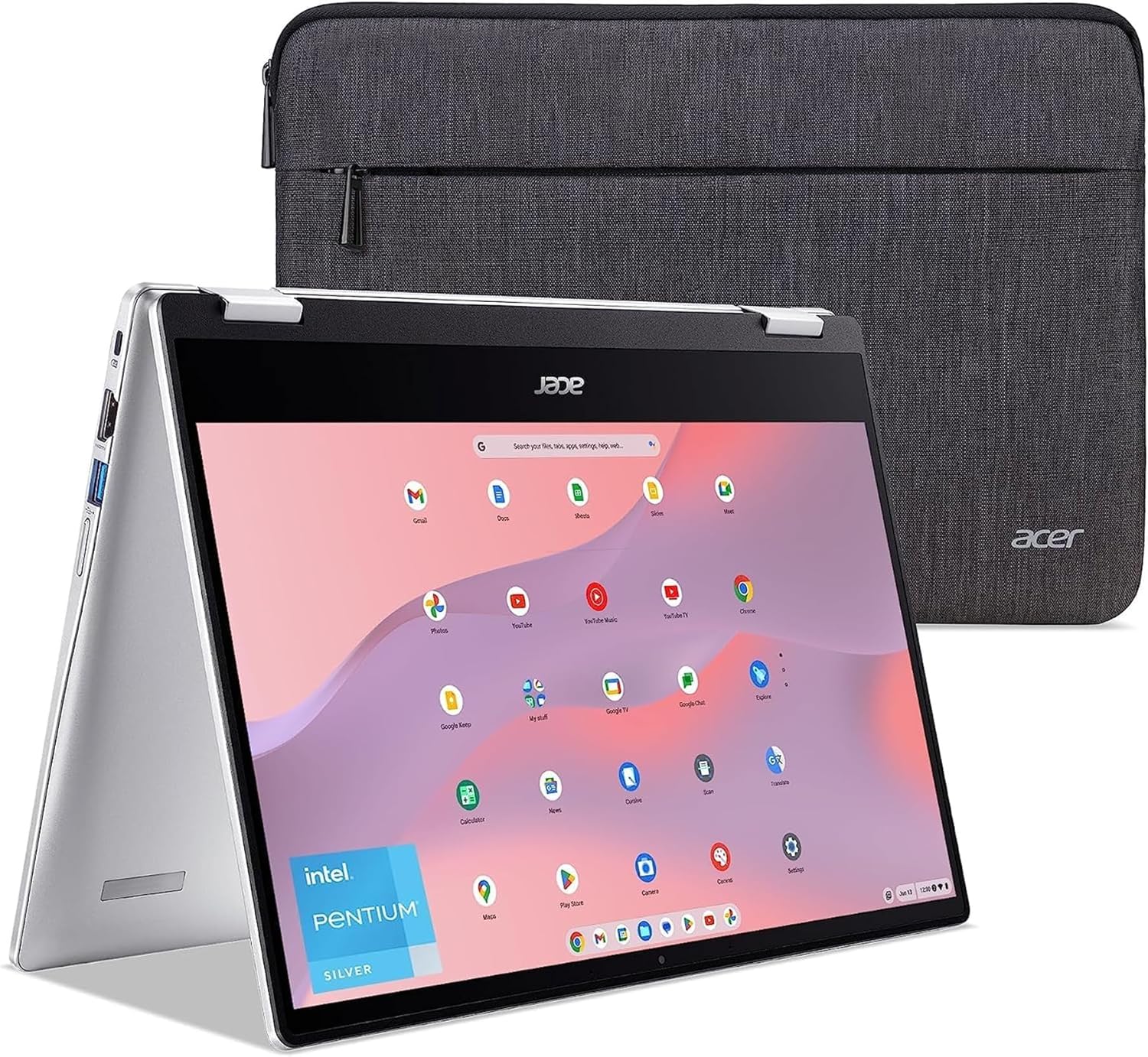 Amazon.com: acer Spin Chromebook 2-in-1 Laptop, 14" HD Touchscreen ...