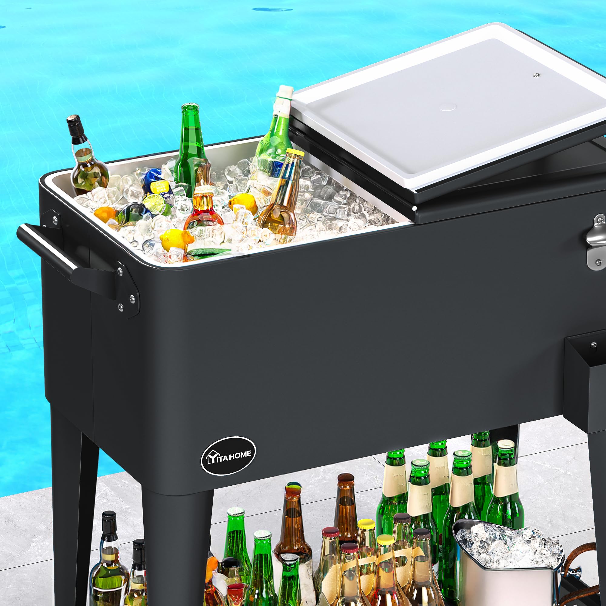 Snapklik.com : YITAHOME Cooler Cart