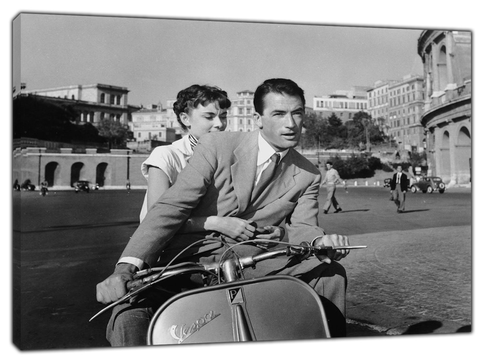 Gregory Peck Roman Holiday Audrey Hepburn And Gregory Peck, Roman