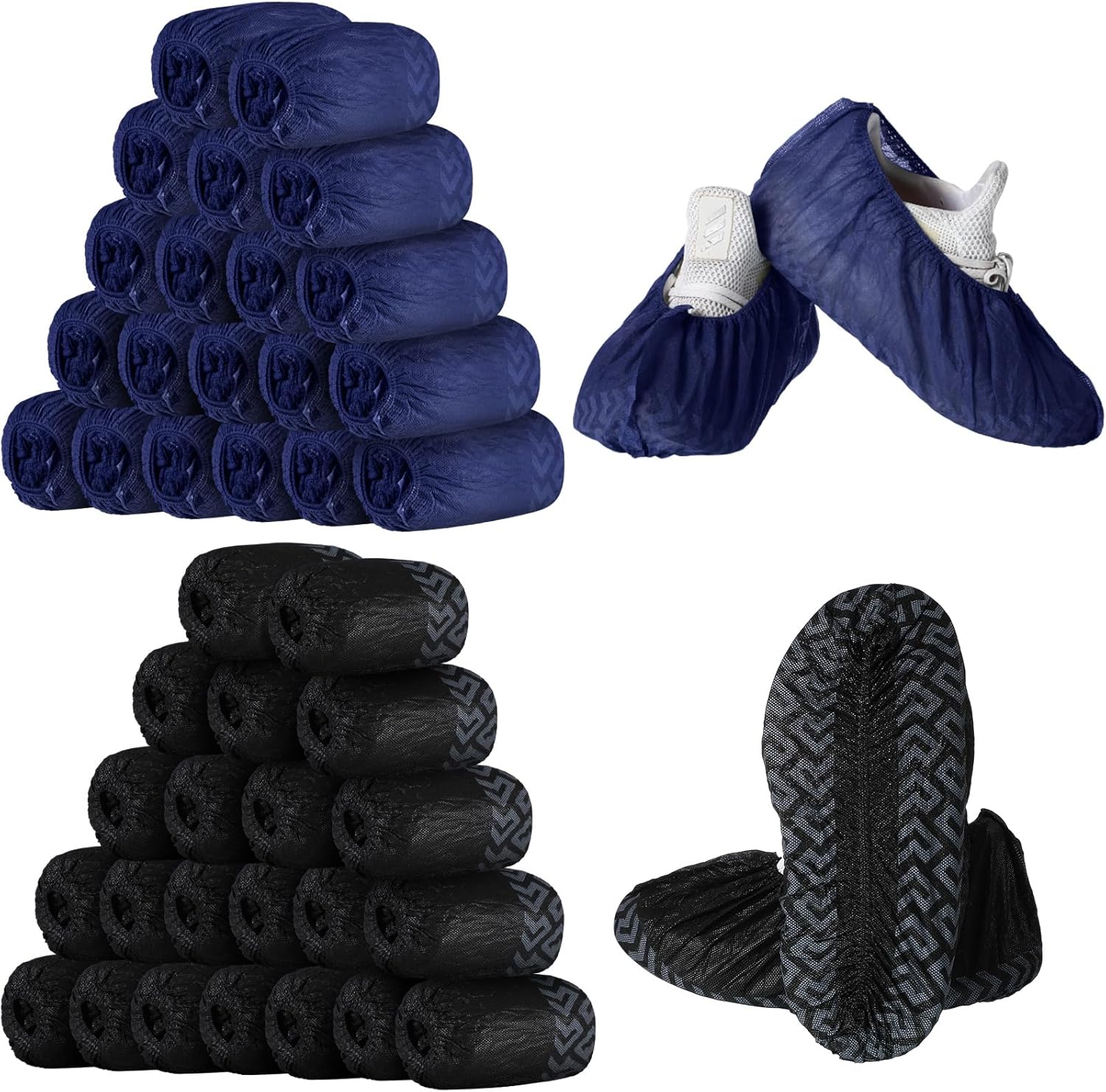 Xtinmee 300 Pcs/150 Pairs Extra Large Disposable Boot and Shoe Covers ...