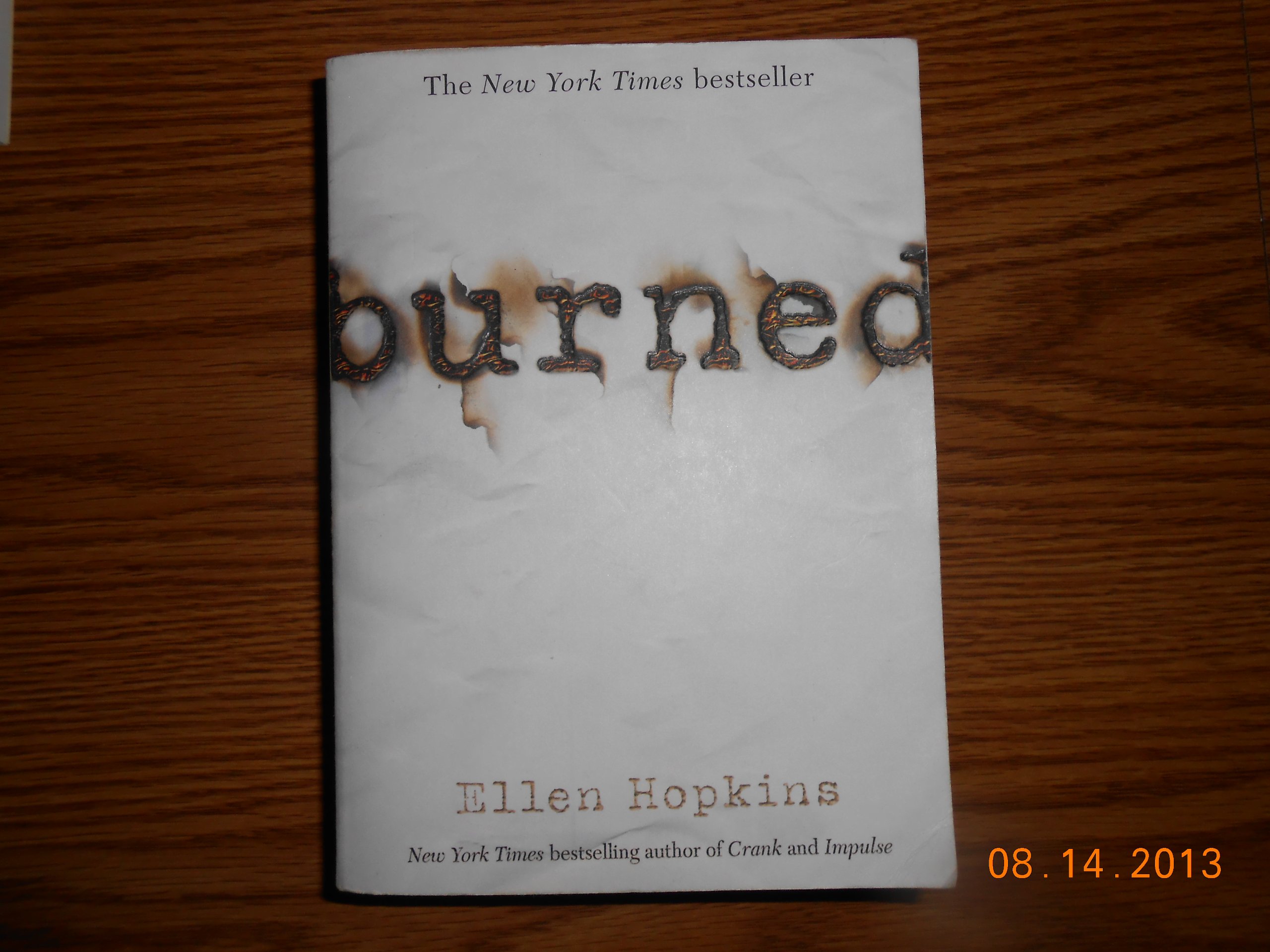 Amazon.com: Burned: 9781416903550: Hopkins, Ellen: Books