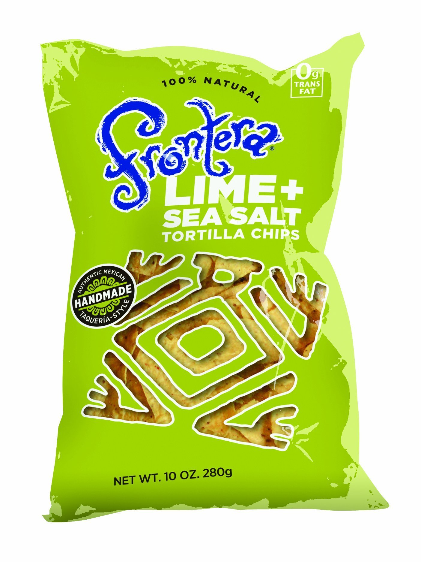 Snapklik.com : Frontera Sea Salt And Lime Tortilla Chips, 10-Ounce