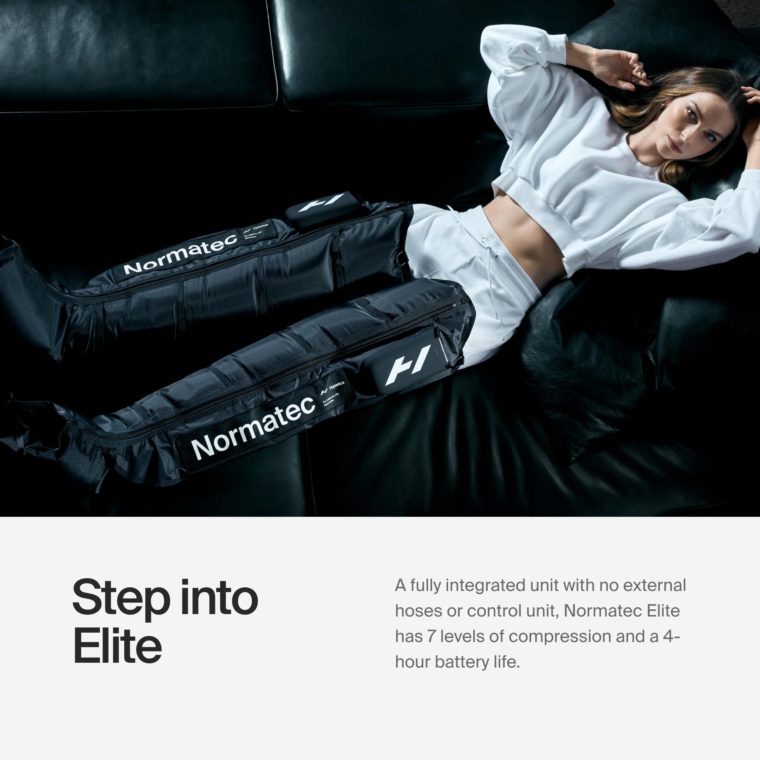 Snapklik.com : Hyperice Normatec Elite - Standard Size - Cordless ...