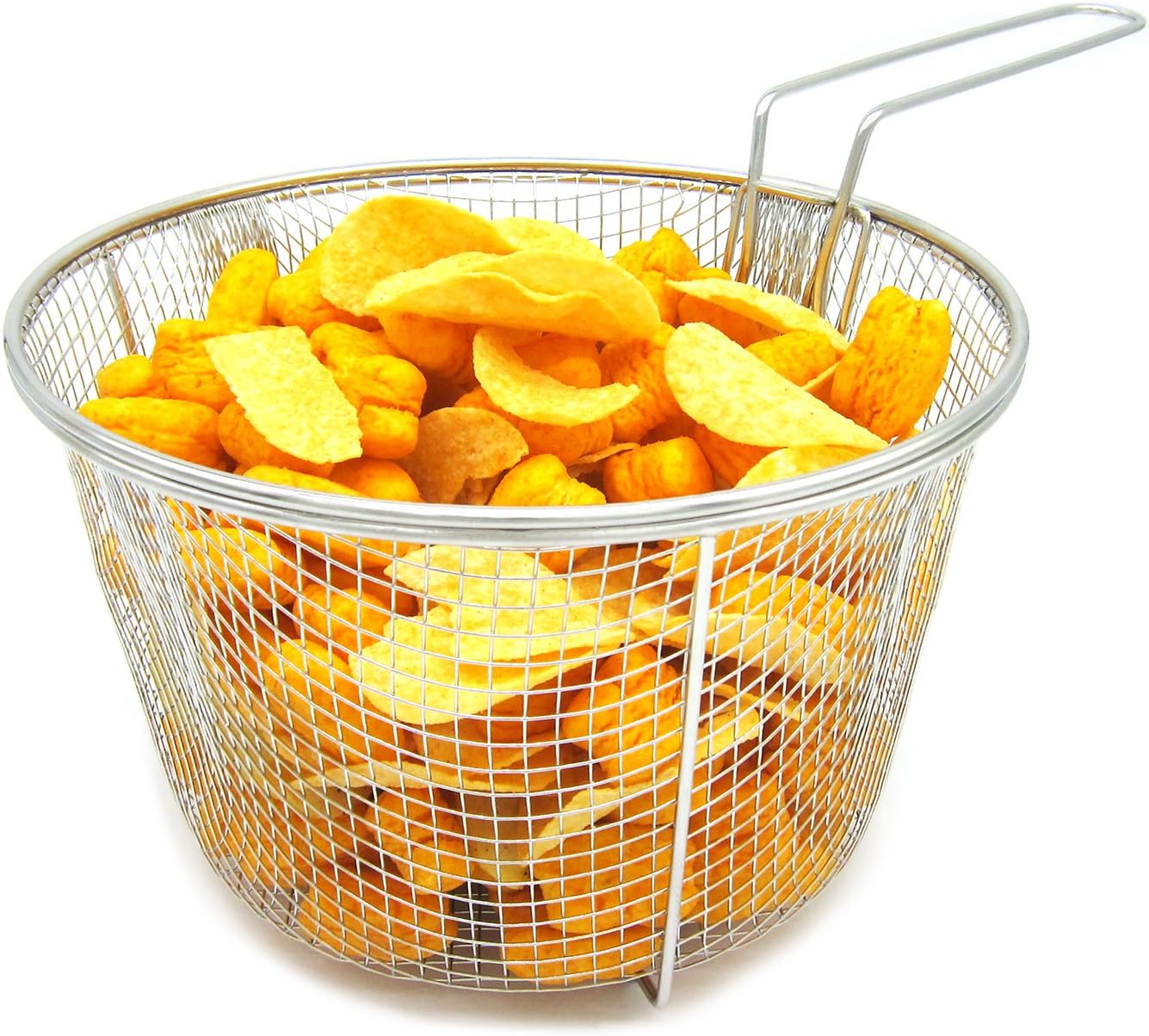 KAYCROWN Panier à frites en acier inoxydable Passoire ronde de fruit de ...