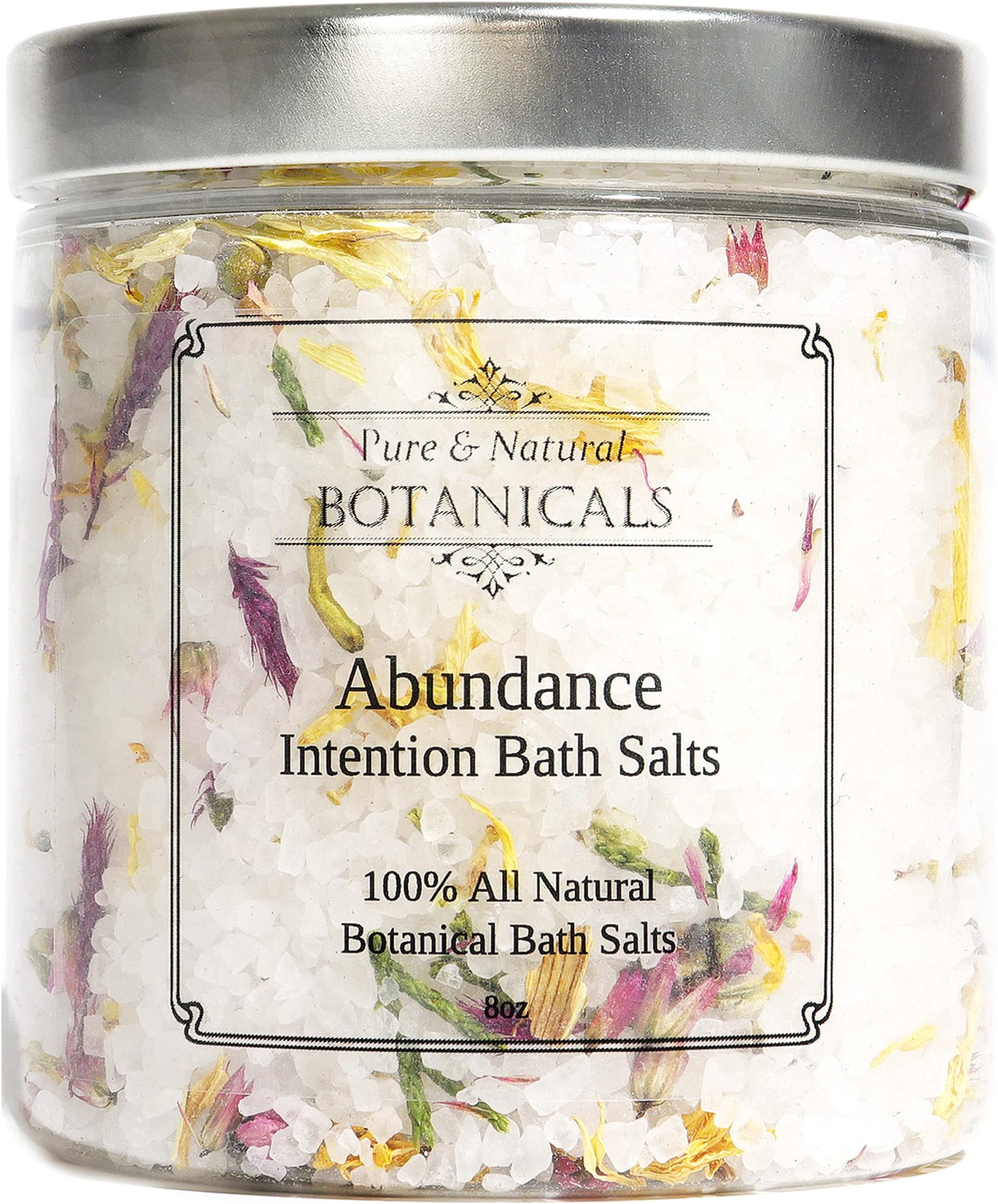 Amazon.com : Abundance Intention Bath Salts 8 oz | 100% All Natural ...