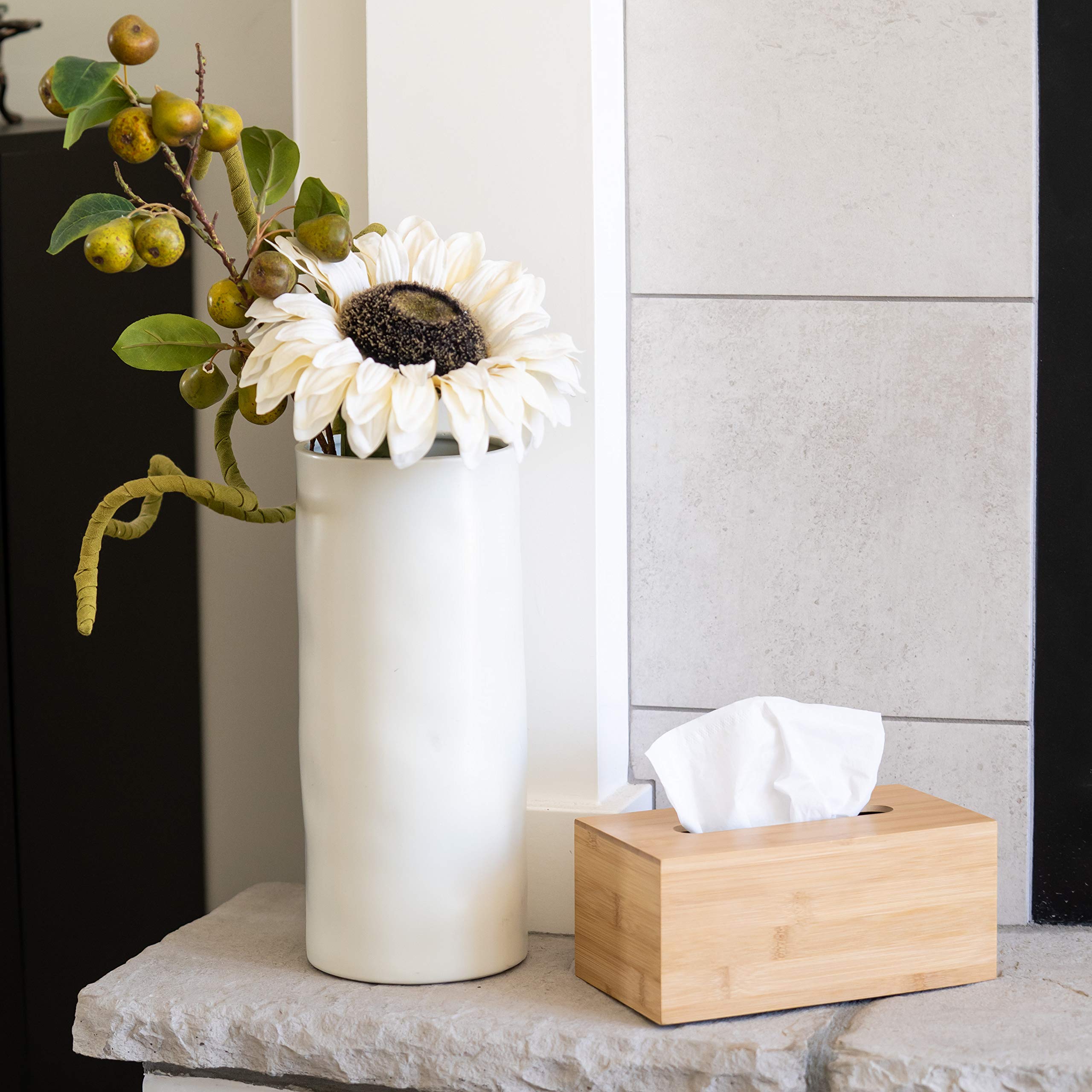 JUSK Design Bamboo Tissue Box Cover Holder Muti Size Rectangular Square Short Tall jusk-design-bamboo-tissue-box-cover-holder-muti-size-rectangular-square-short-tall