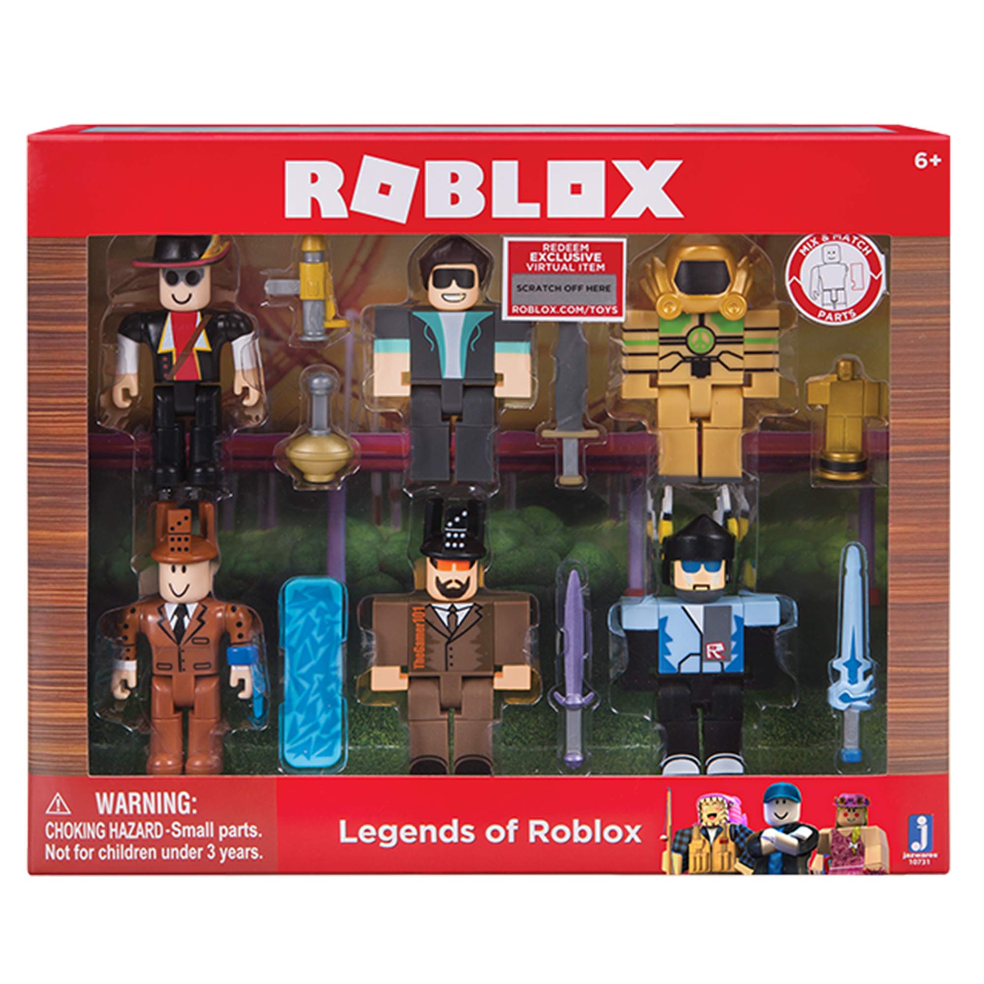 Buy Roblox Action Collection - Legends of Roblox Six Figure Pack ...