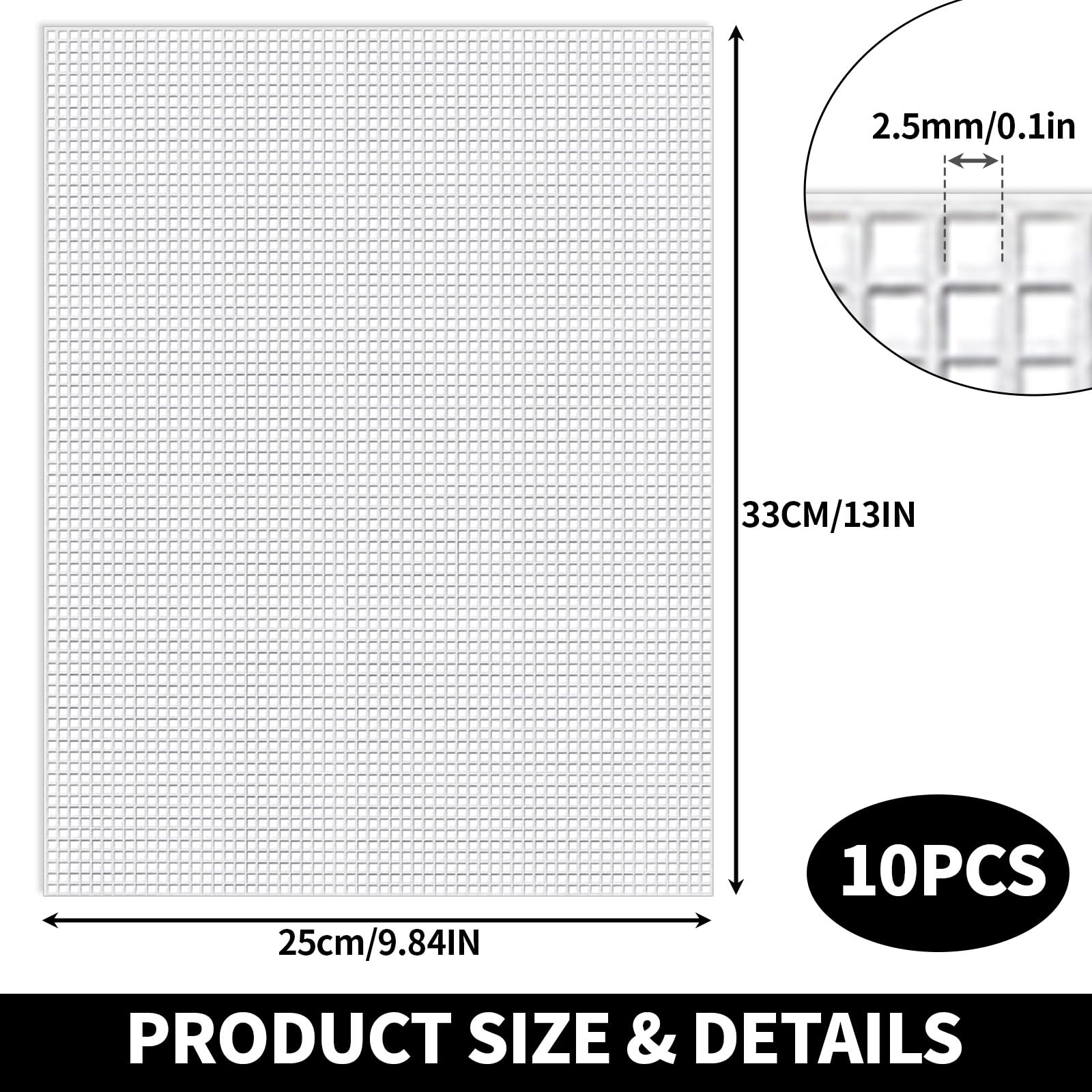 Count Plastic Canvas Sheets Sizes 19 Quick Count Plastic Canvas Sheets
