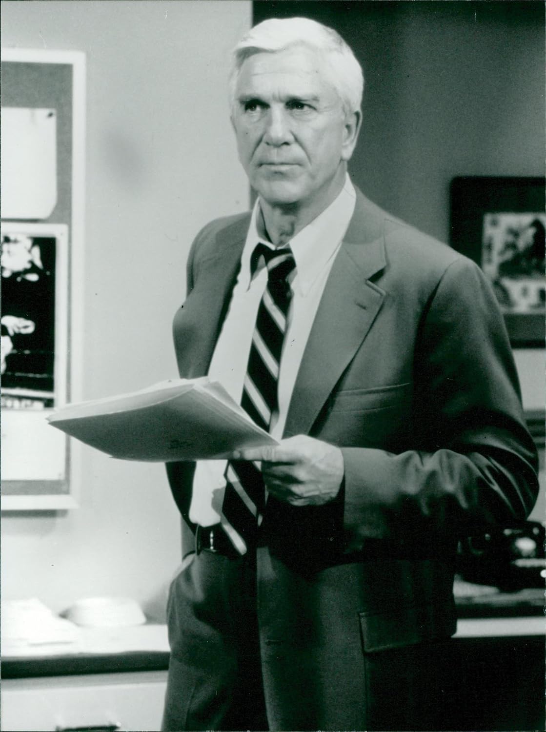 Amazon.com: Vintage photo of Leslie William Nielsen, a Danish-Canadian ...