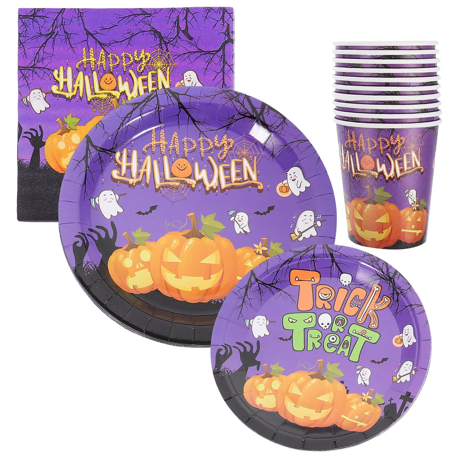 Halloween Appetizer Plates