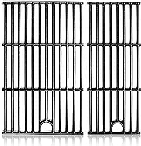 Amazon.com : Uniflasy Cast Iron Cooking Grates fits CharBroil 2-Burner ...