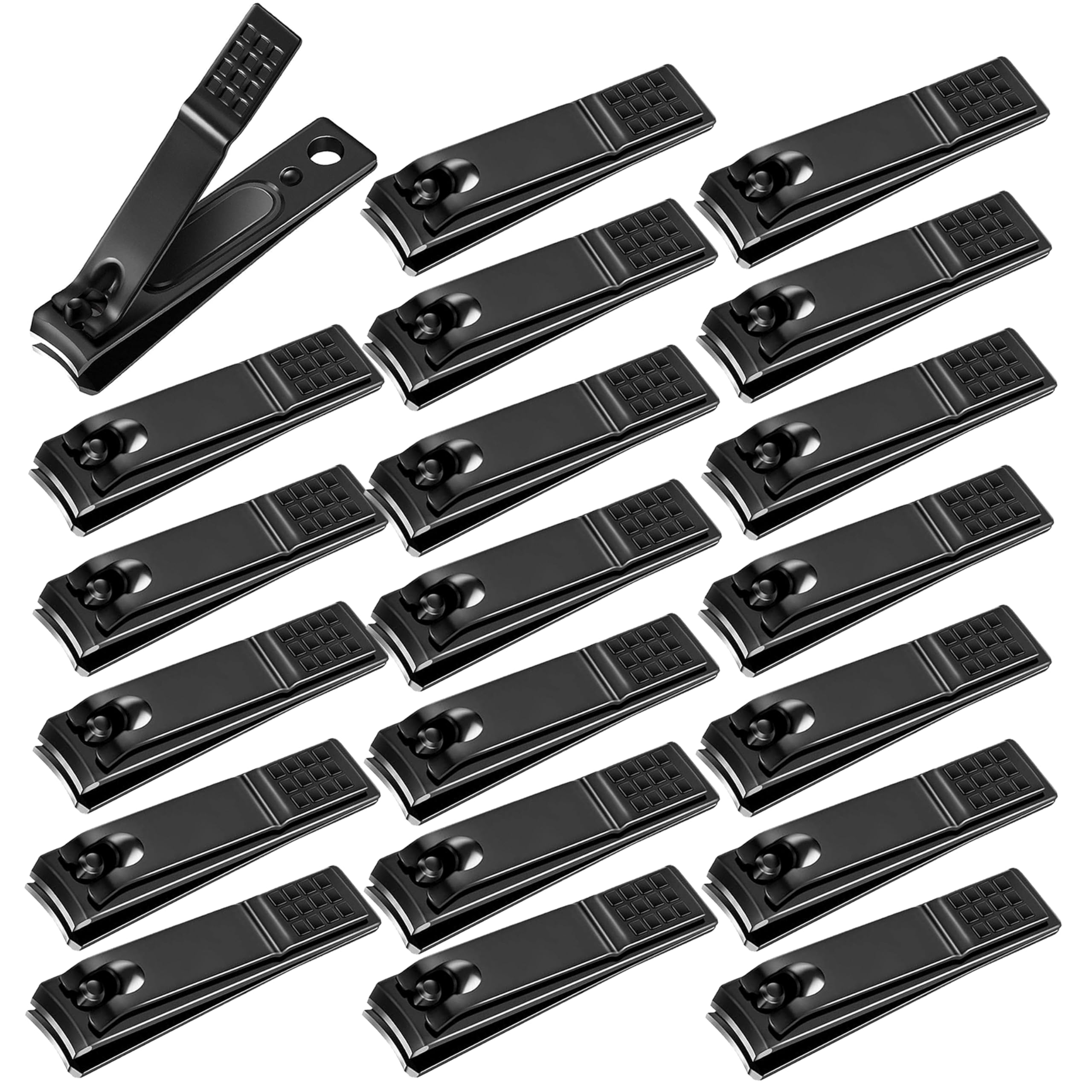 Amazon.com : AVERZELLA 20-Pack Fingernail Nail Clippers Bulk, Finger ...