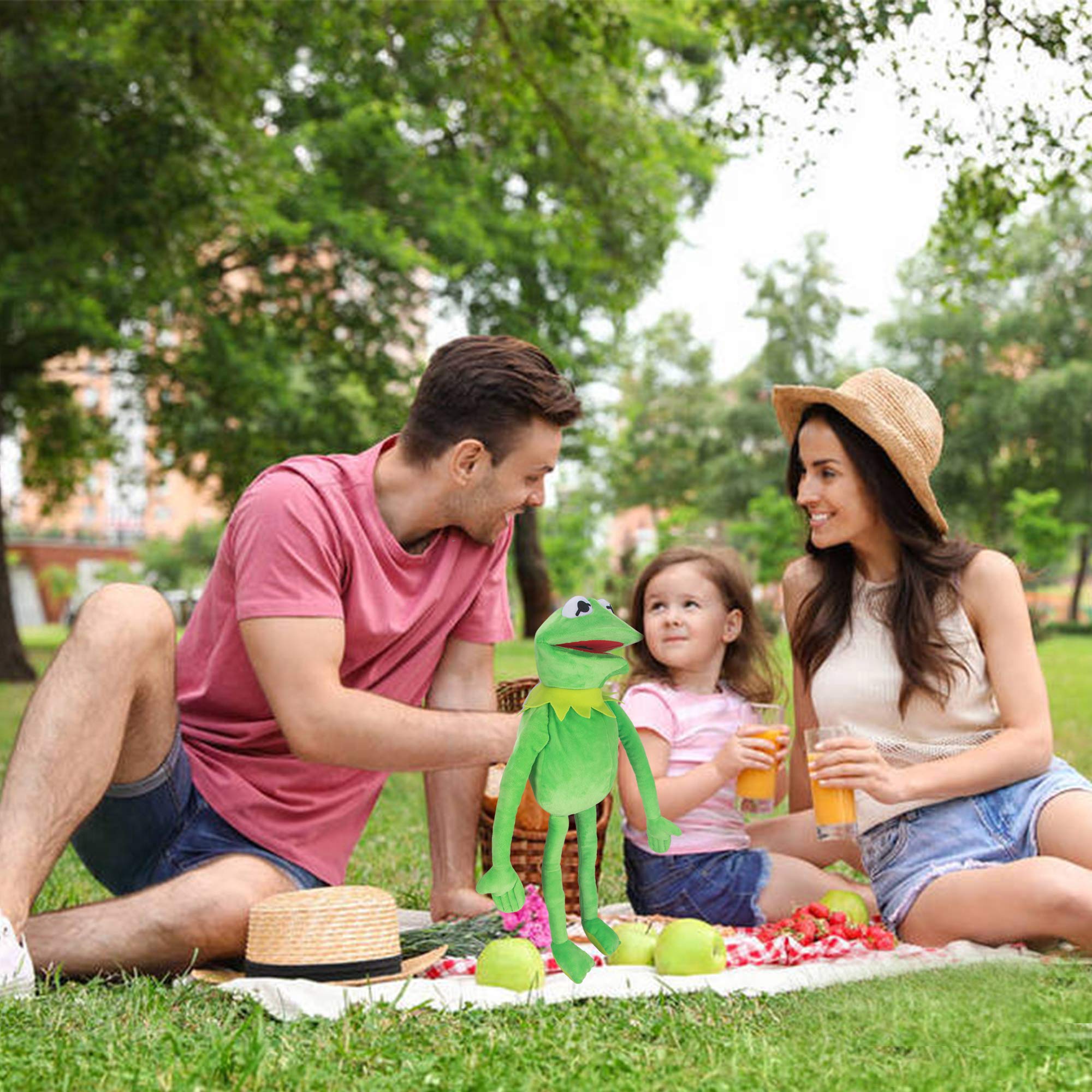 Buy Kermit Frog Puppet, The Muppets Show, Soft Hand Frog Stuffed Plush ...