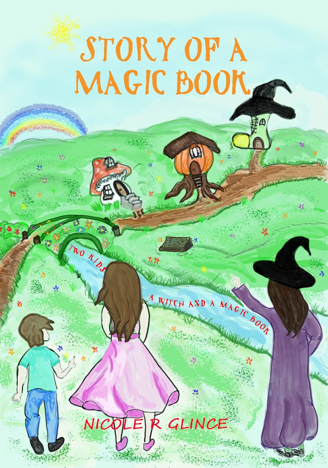 Amazon.com: Story of a magic book: Two kids, a witch and a magic book ...