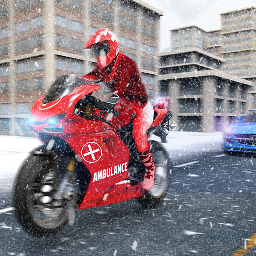 Snow Bike Ambulance Rescue Driving 911 - App on Amazon Appstore