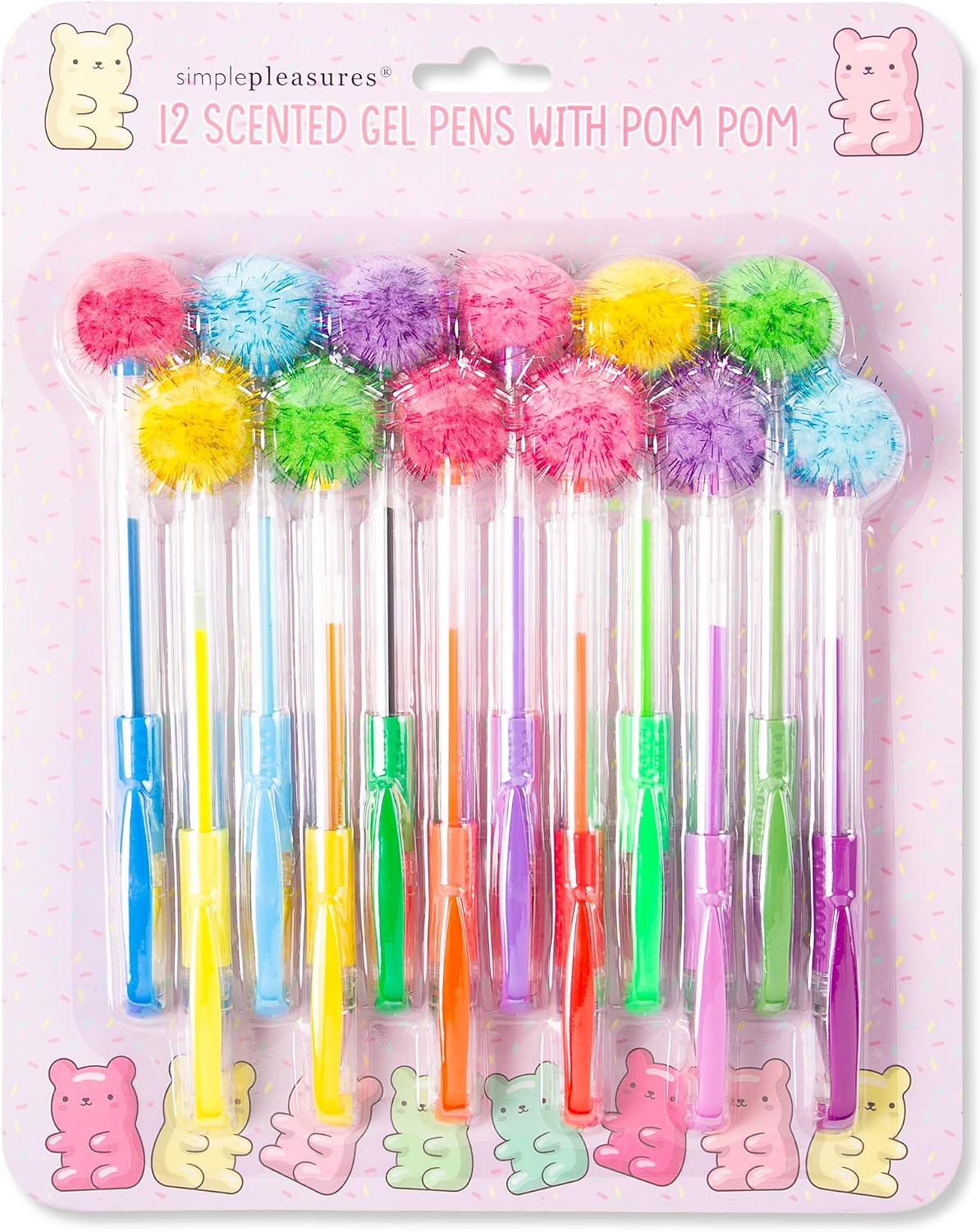 Amazon.com : VOTUM Colored Gel Pens for Kids - Candy Scented 12 Piece ...