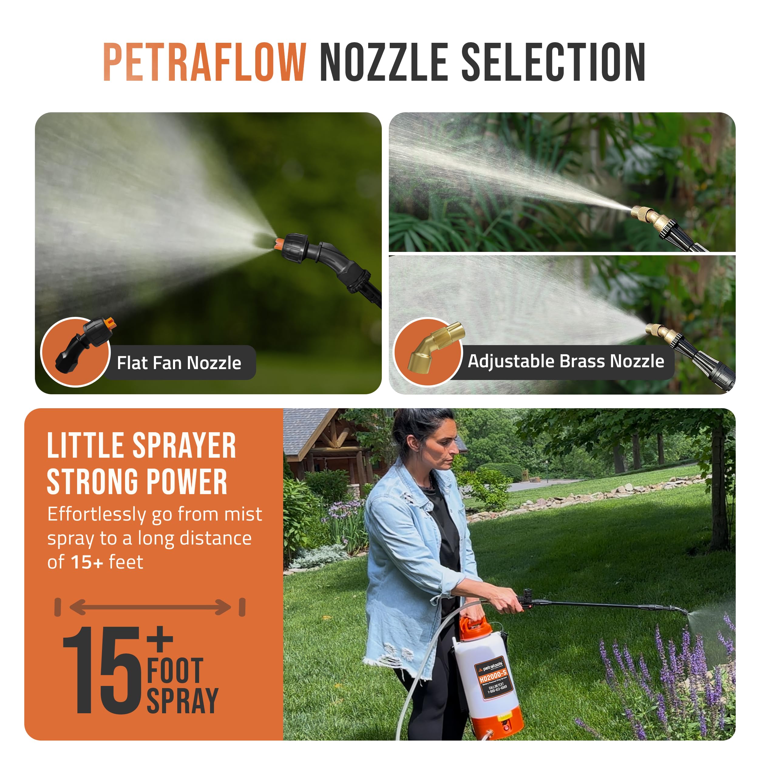 Snapklik.com : PetraTools Battery Powered Sprayer 2 Gallon - HD2000-S ...