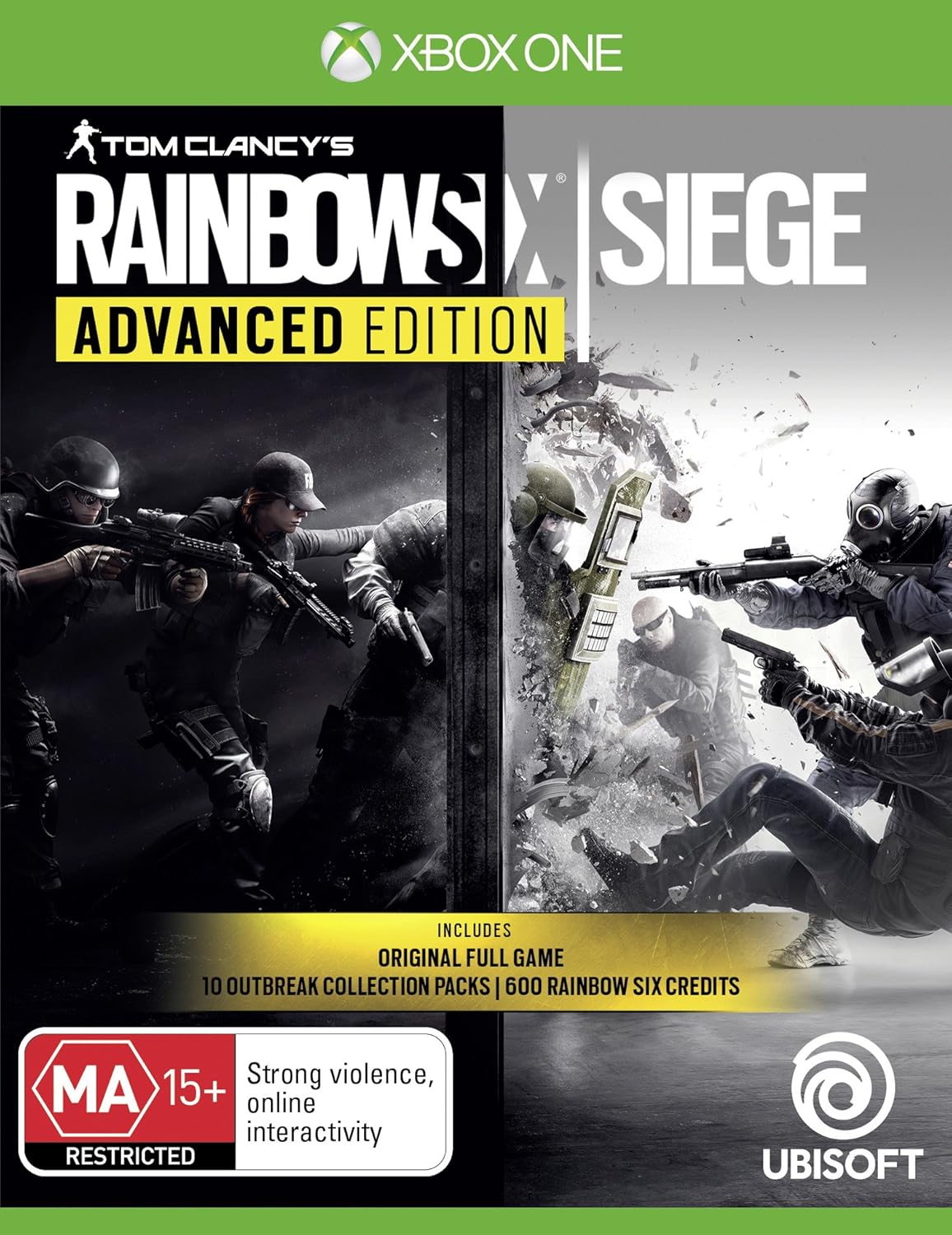 Amazon.com: Tom Clancy's Rainbow Six Siege Advanced Edition Xbox One ...