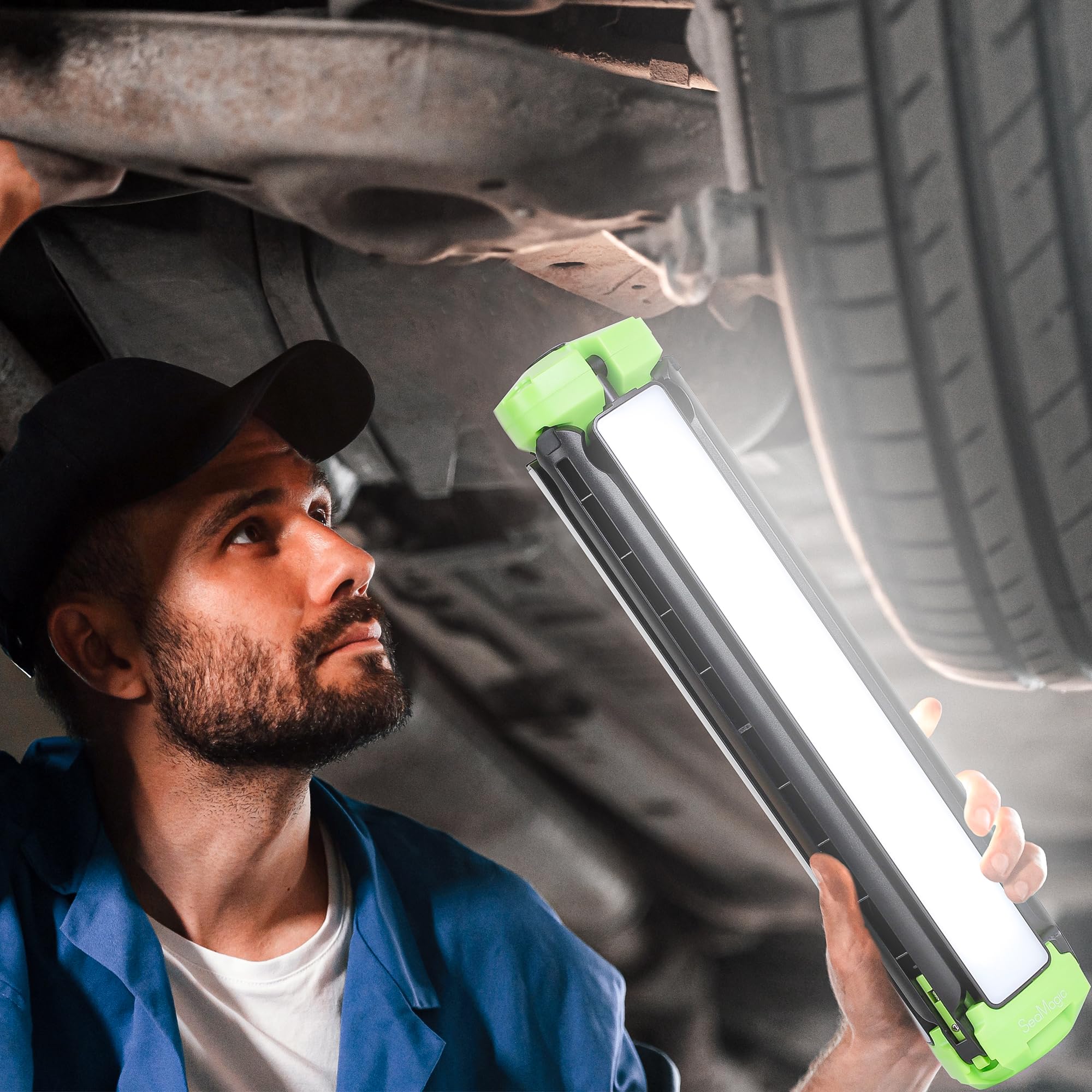 SEAMAGIC 1500LM LED Work Light, 6500K, Triple Lights with 360Â ...