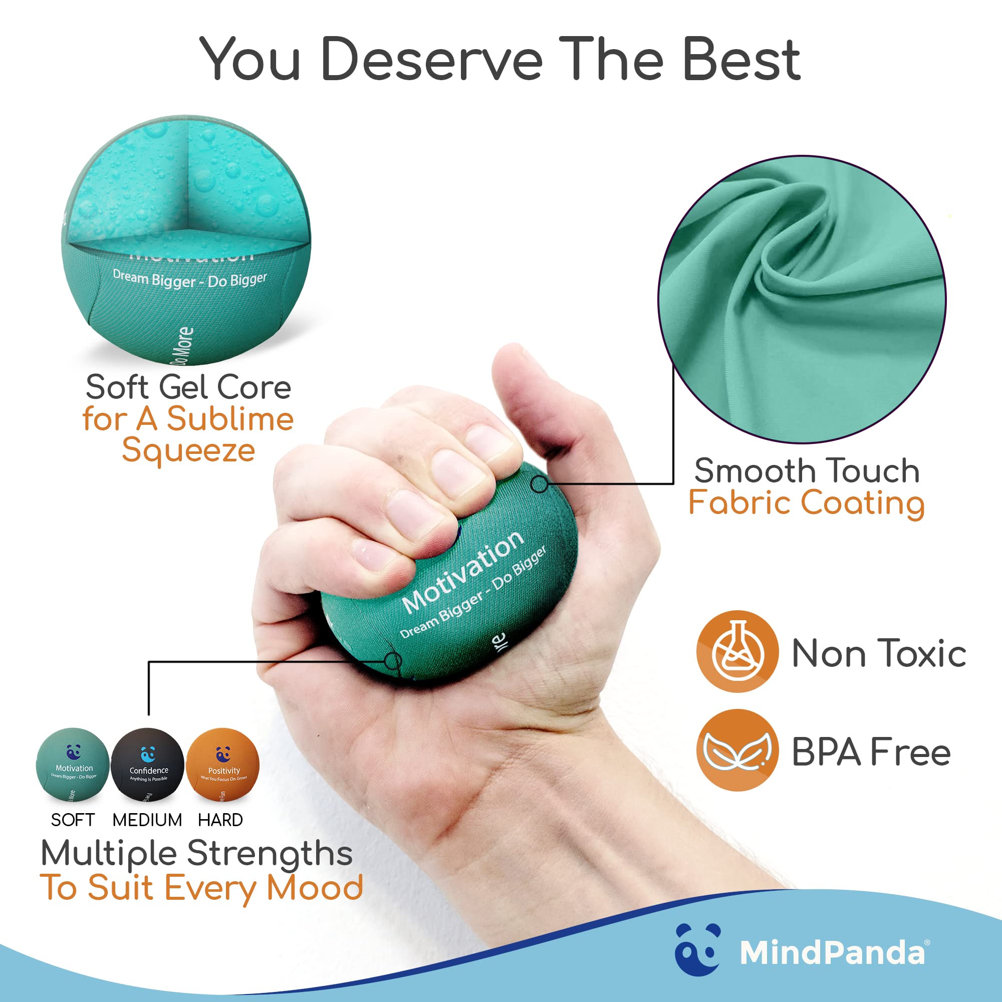 Snapklik.com : Mind & Body Stress Balls For Adults - Tri-Density Hand ...
