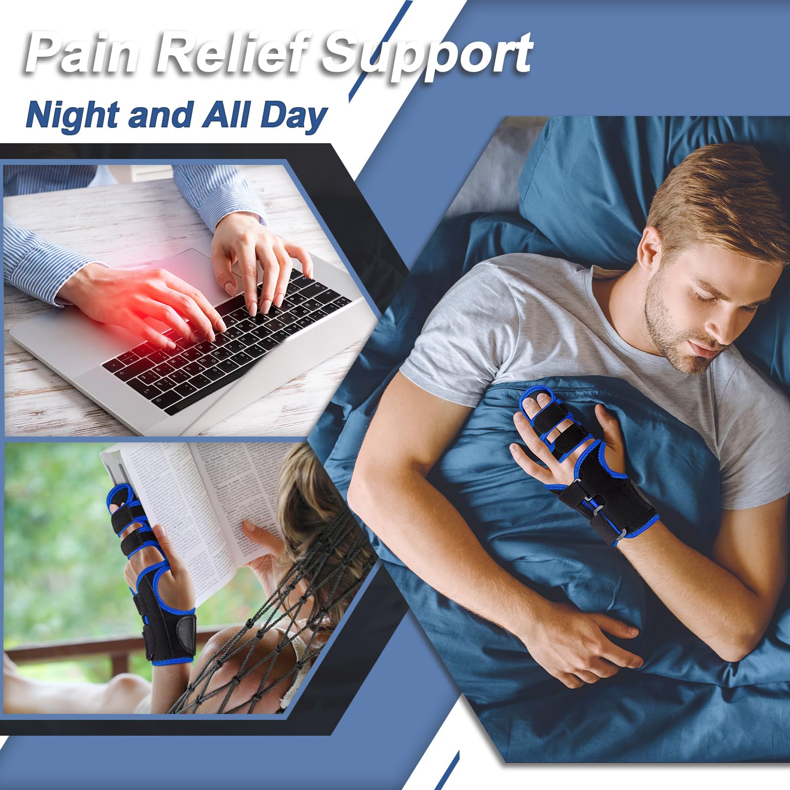 Snapklik.com : TISMOD Trigger Finger Splint: Support The Middle, Index ...