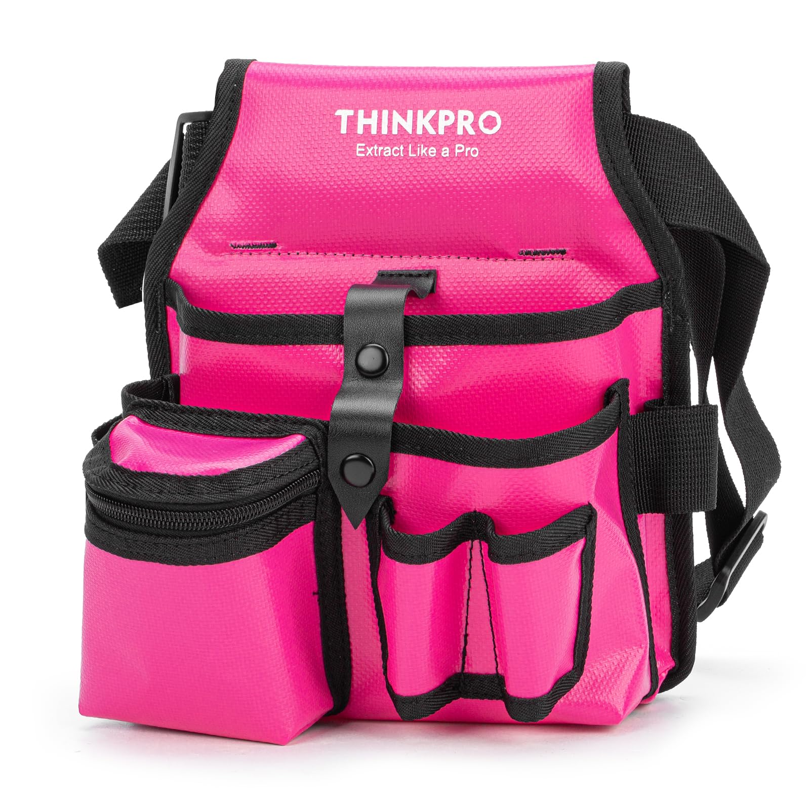 Amazon.com: Thinkpro Pink Tool Belt for Women, Tool Pouch with Belt Clip with Adjustable Waist ...