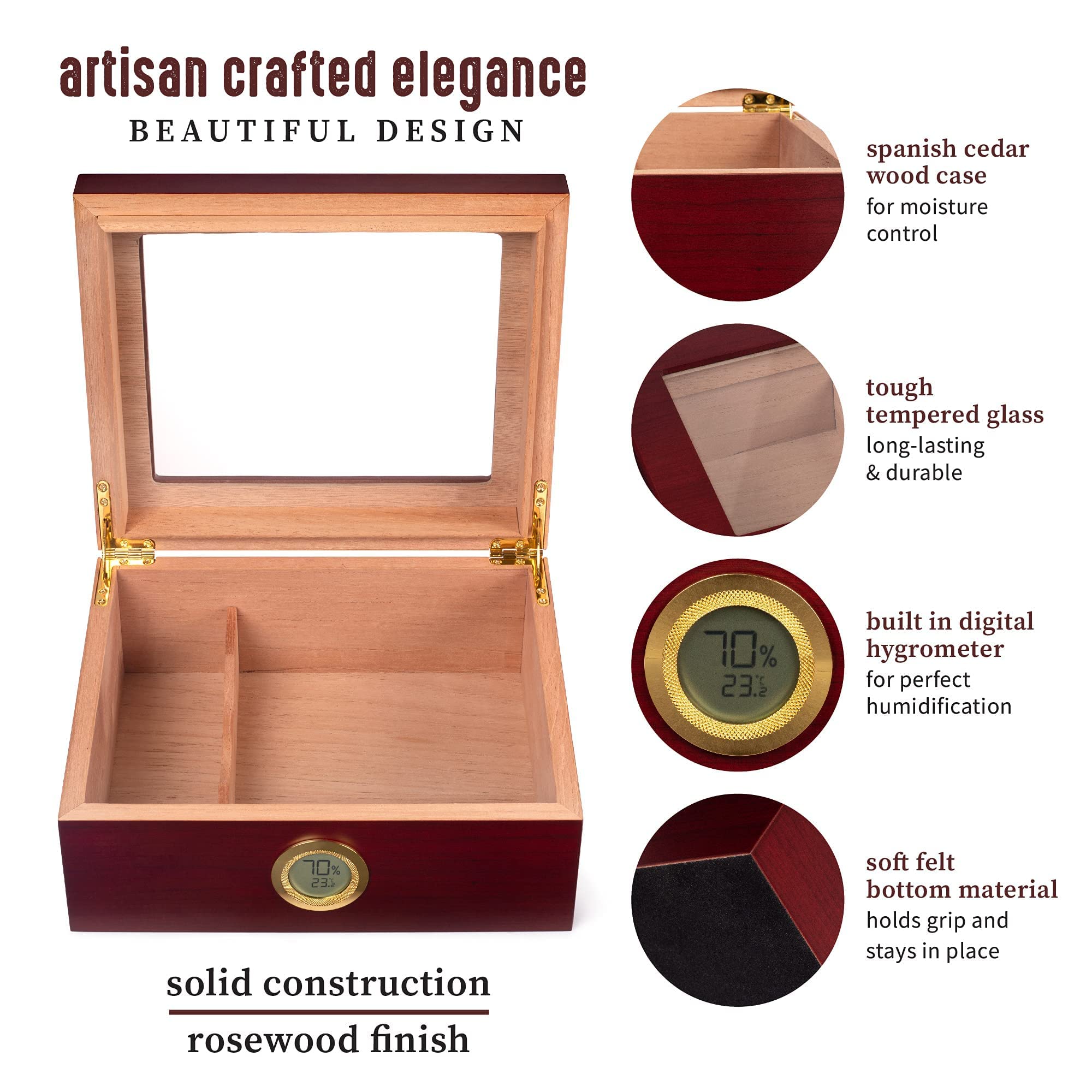 Snapklik.com : Mantello Cigars Humidor, Cigar Box, Cigar Humidors ...