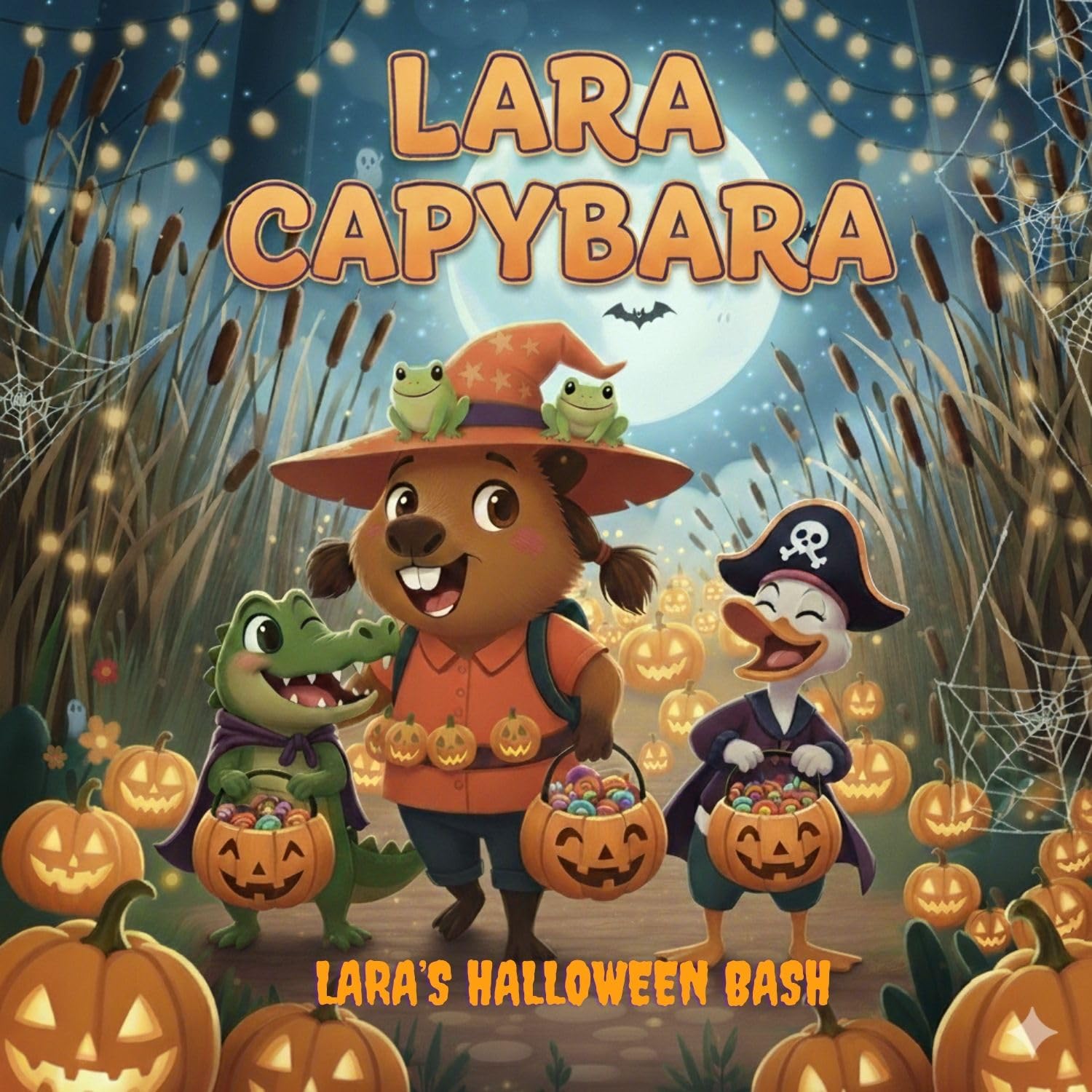 Lara's Halloween Bash (Lara Capybara) eBook : Draghici, Diana-Elena ...