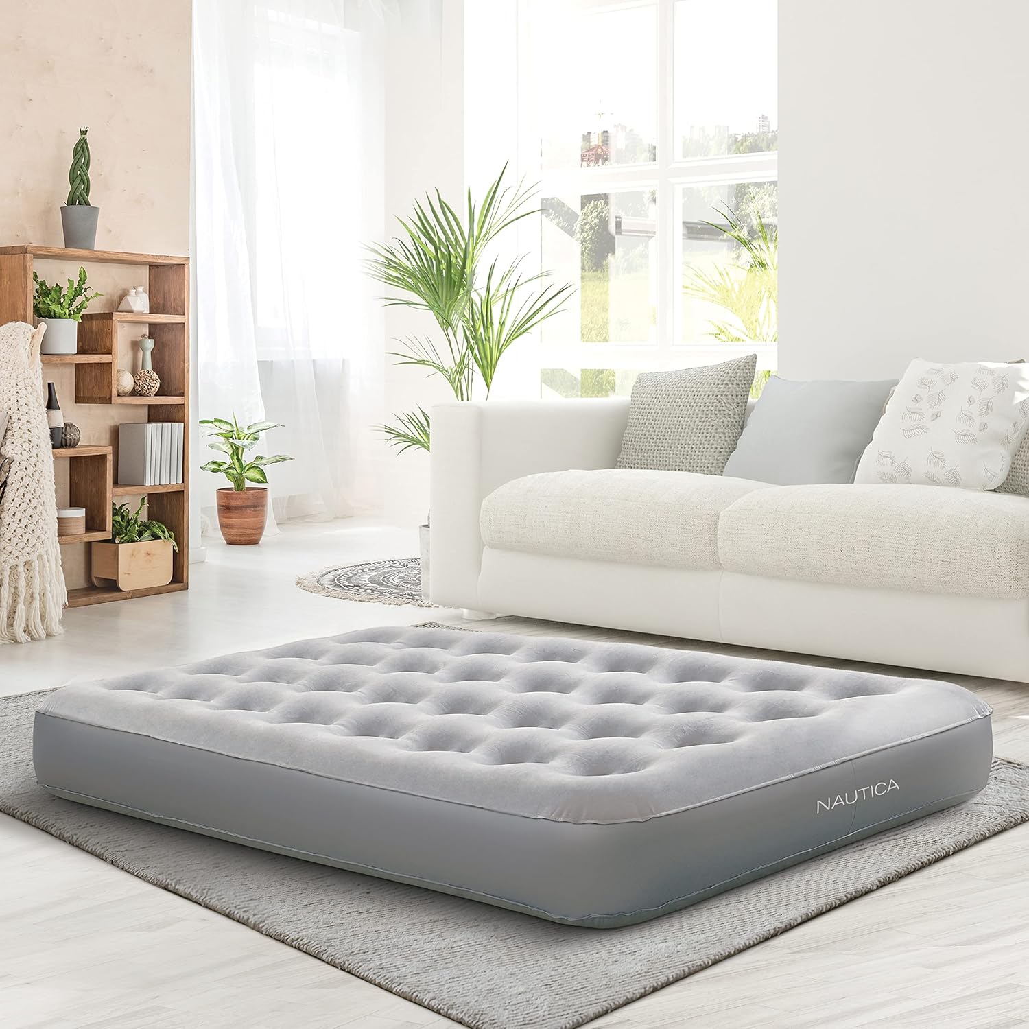 Amazon.com: Nautica Home Express Sleep Air Mattress Inflatable Bed for ...