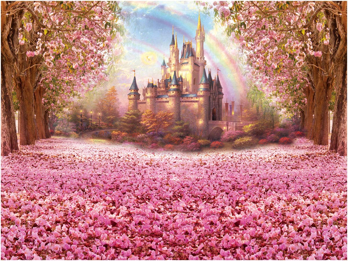 Pink Fairytale Wallpaper