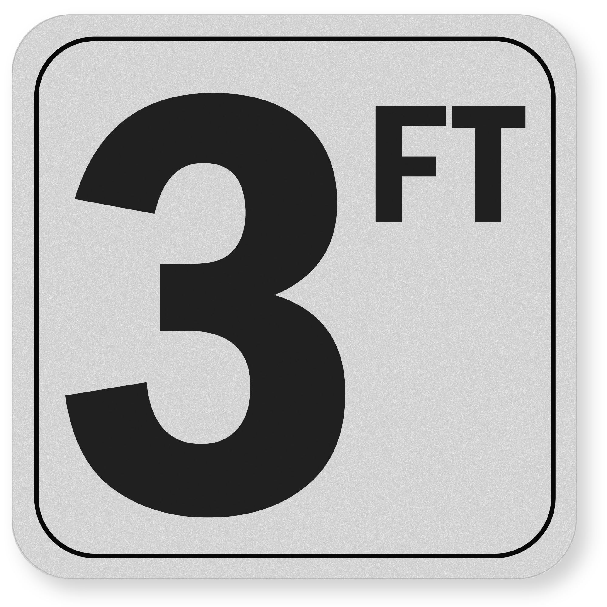 Amazon.com: 3FT Pool Depth Stickers, Anti-Slip Vinyl Markers - 6x6 ...