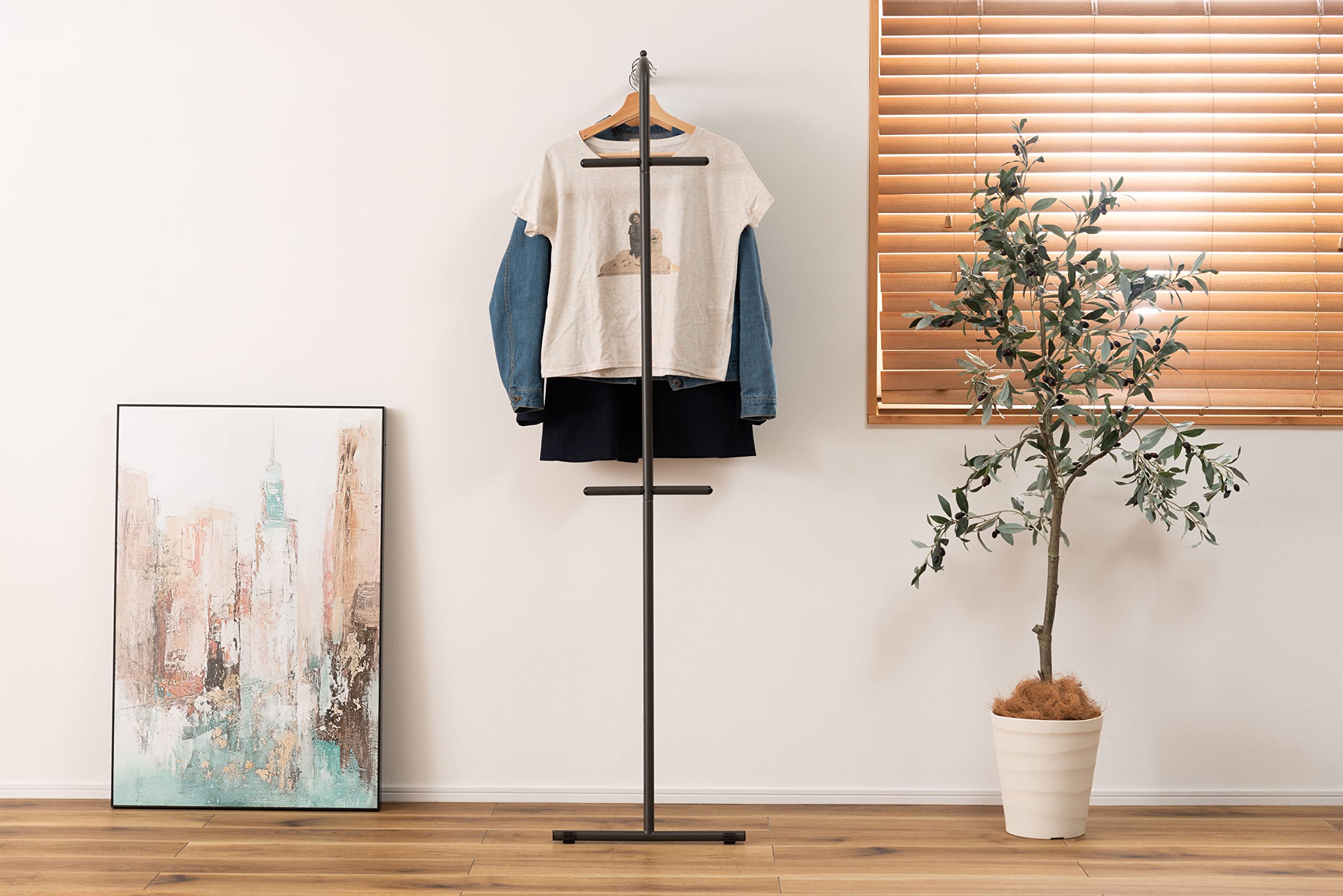 Snapklik.com : Azumaya-kk Hanger, Hanger Rack, Slim, Compact, Simple ...