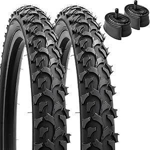 Amazon.com : YUNSCM 2-PCS 16" Mountain Bike Tires 16x2.125/57-305 and 16" Heavy Duty Bike Tubes ...