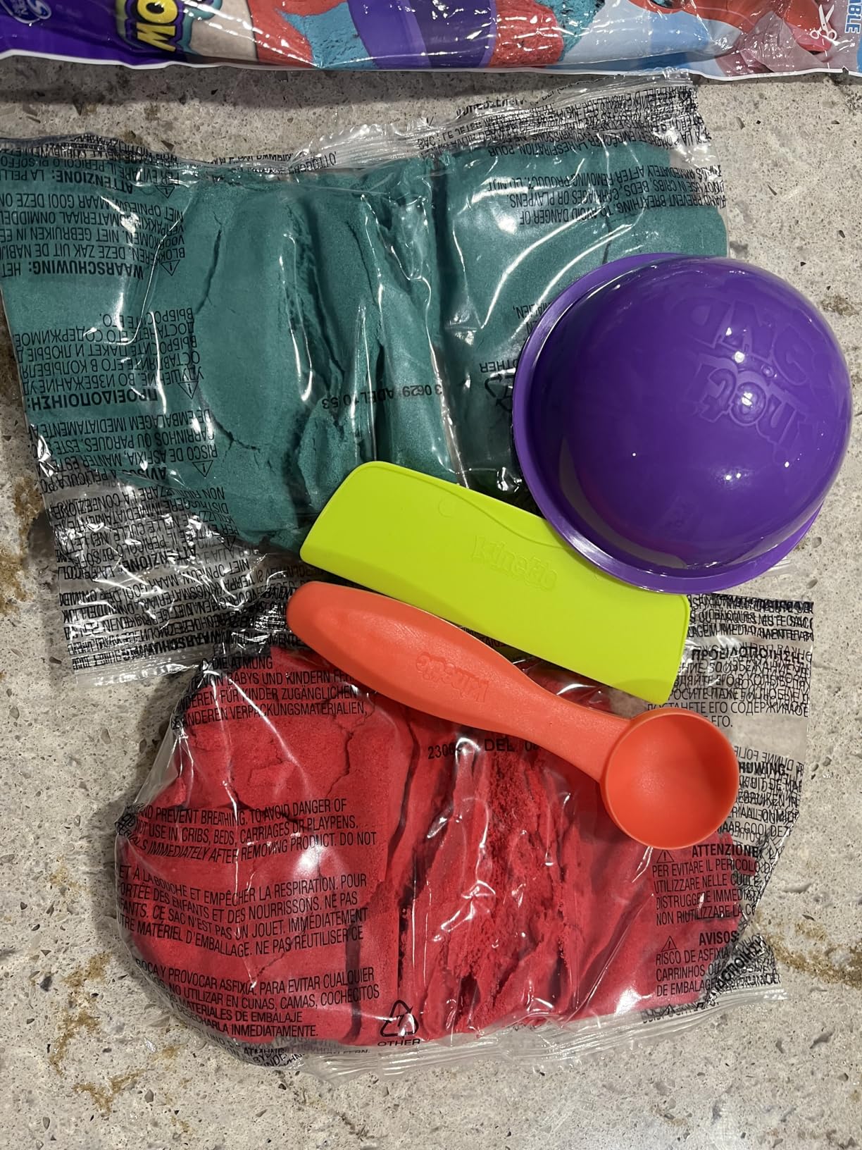 $2/mo - Finance Kinetic Sand, Squish N’ Create Playset, with 13.5oz of ...