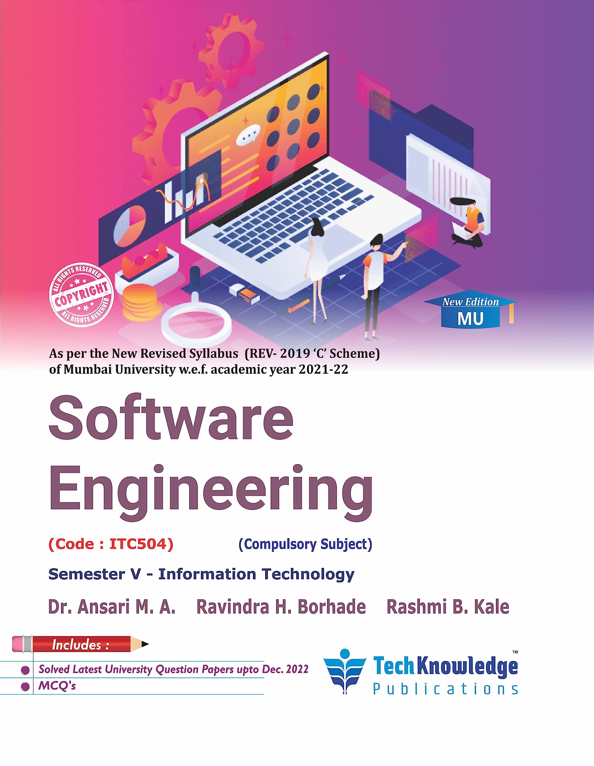 Buy Software Engineering For Mumbai University B.E. IT Engineering Sem 5 Book Online at Low ...