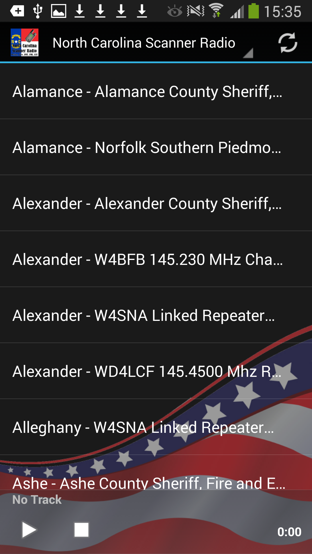 North Carolina Scanner Radio - Police, Fire, EMS - App on Amazon Appstore