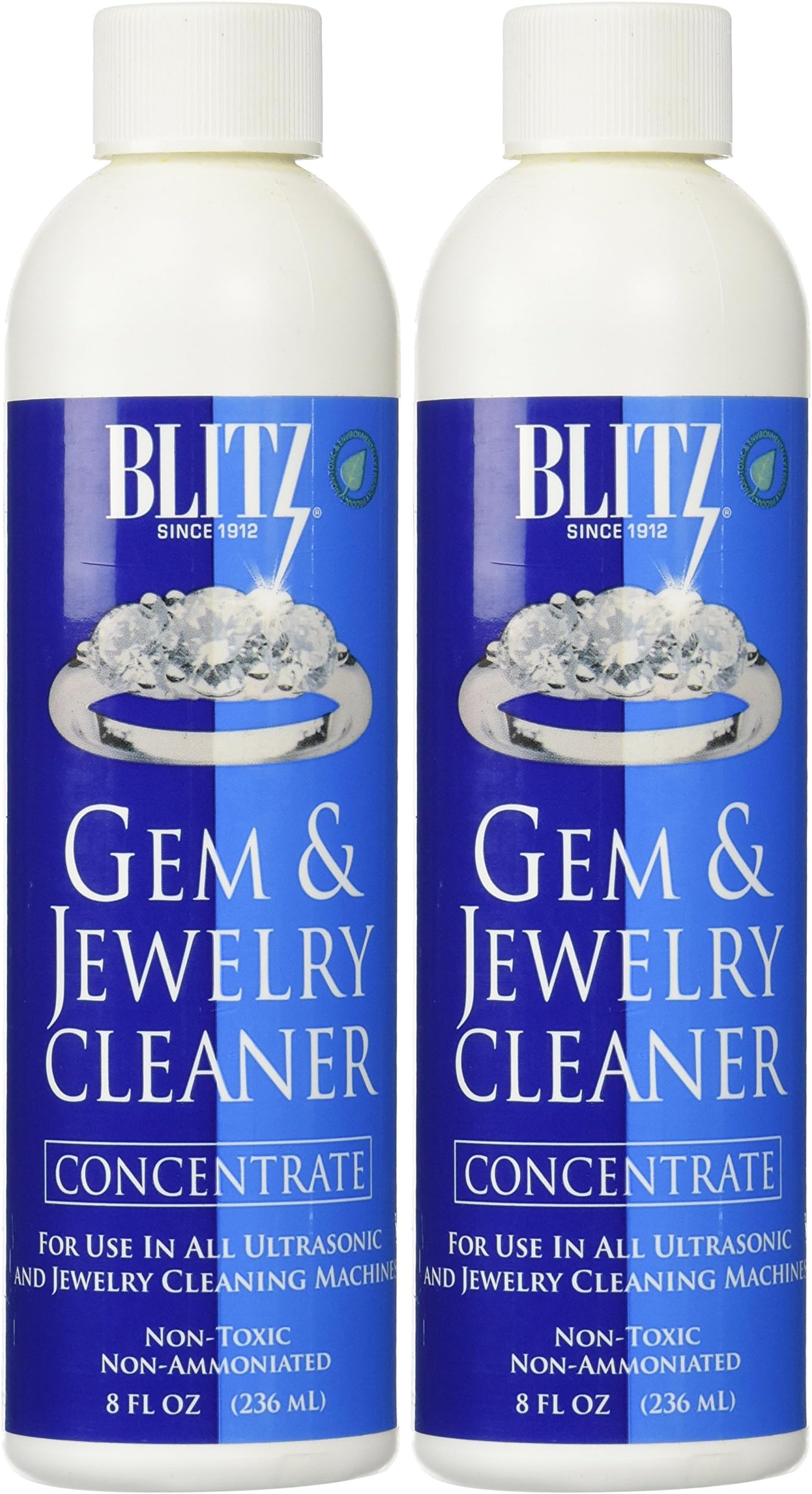 Amazon.com: Blitz Gem & Jewelry Cleaner Liquid Concentrate for Gold ...