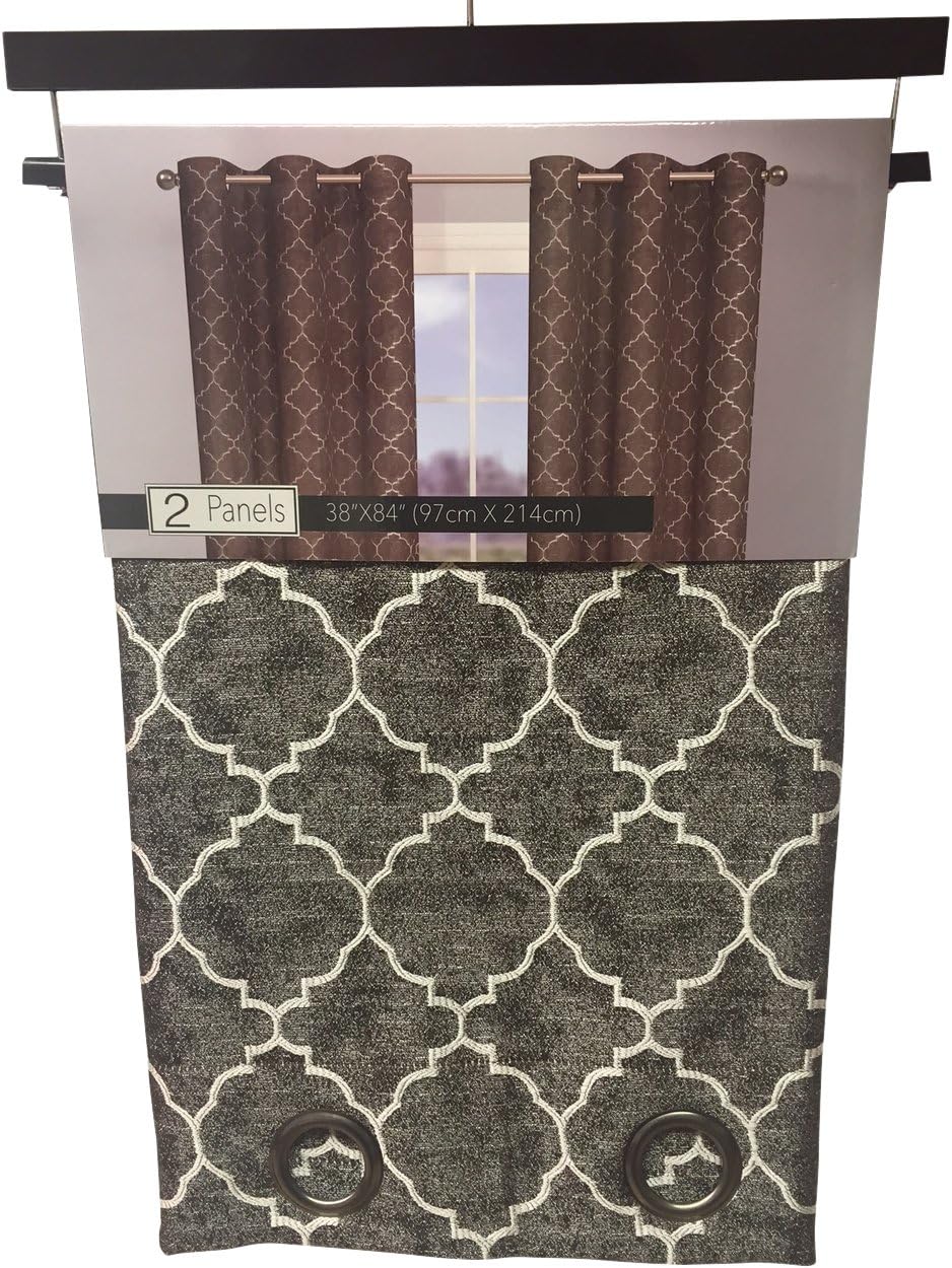 Amazon.com: SALLY TEXTILES Jacquard Window Panel : Home & Kitchen
