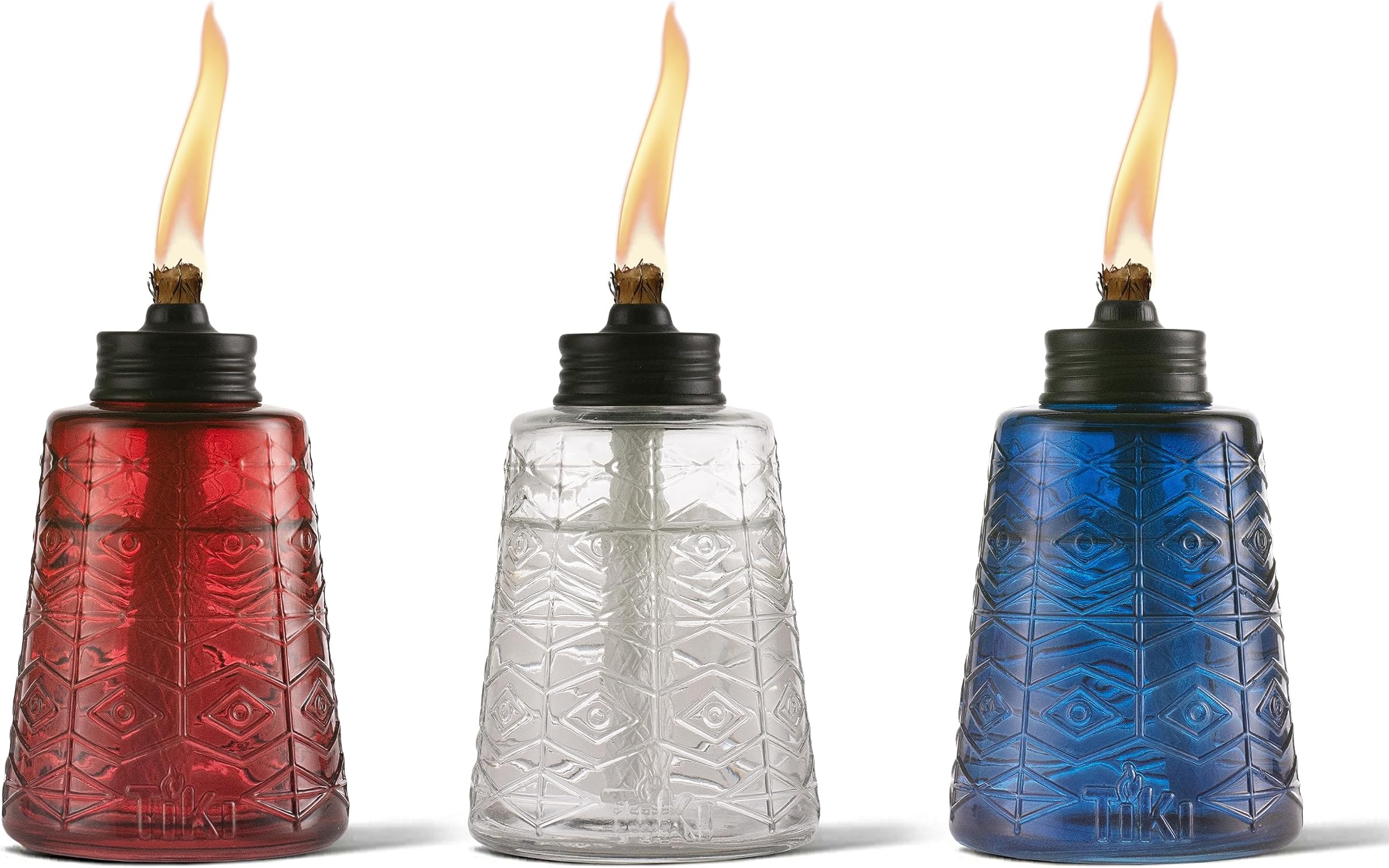 Amazon.com: Mason Jar Tabletop Torches Kits,6 Pack Regular Mouth Lids ...
