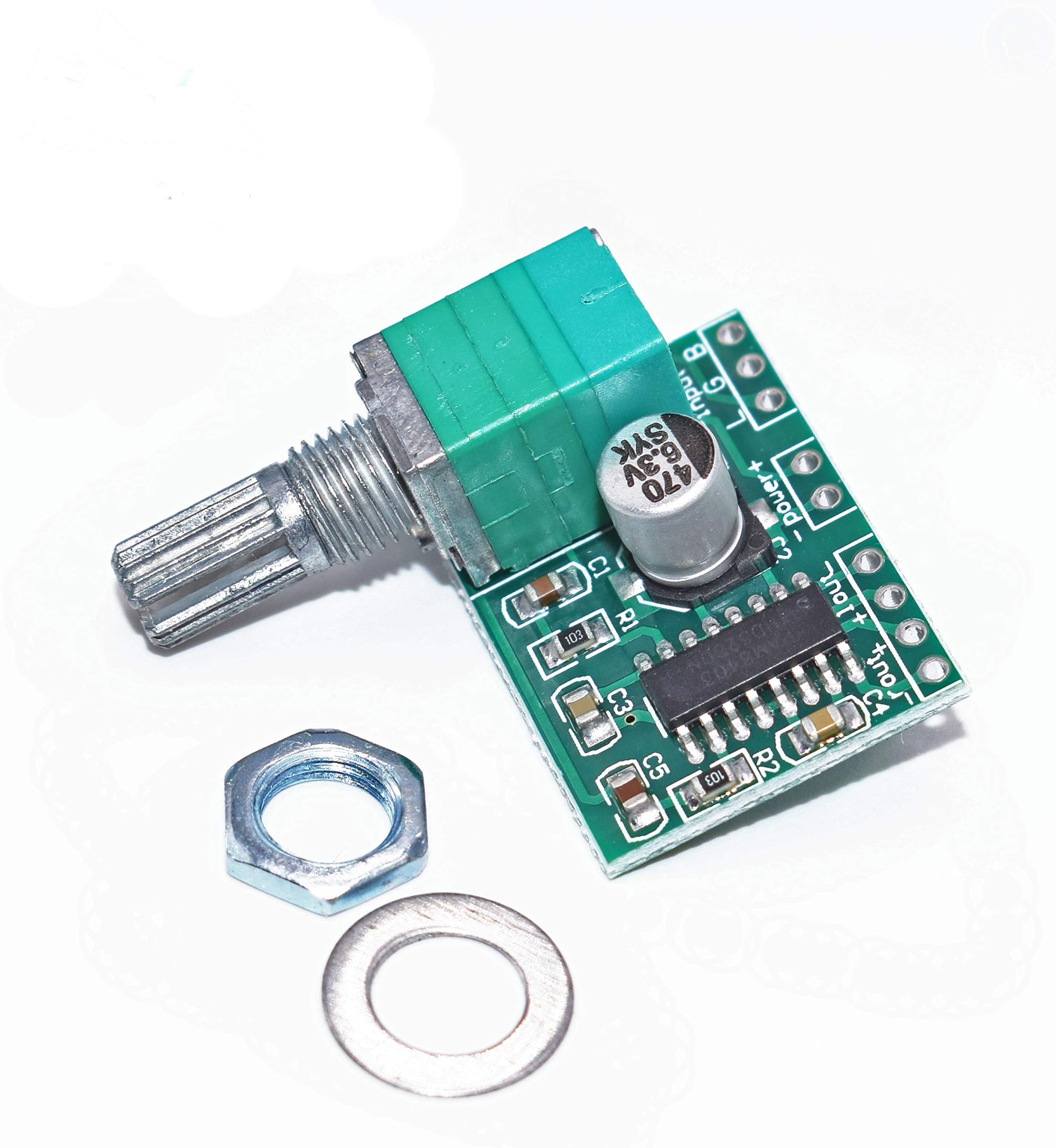 Amazon.com: PAM8403 Mini 3W+3W DC 5V Audio Amplifier Handy Digital ...