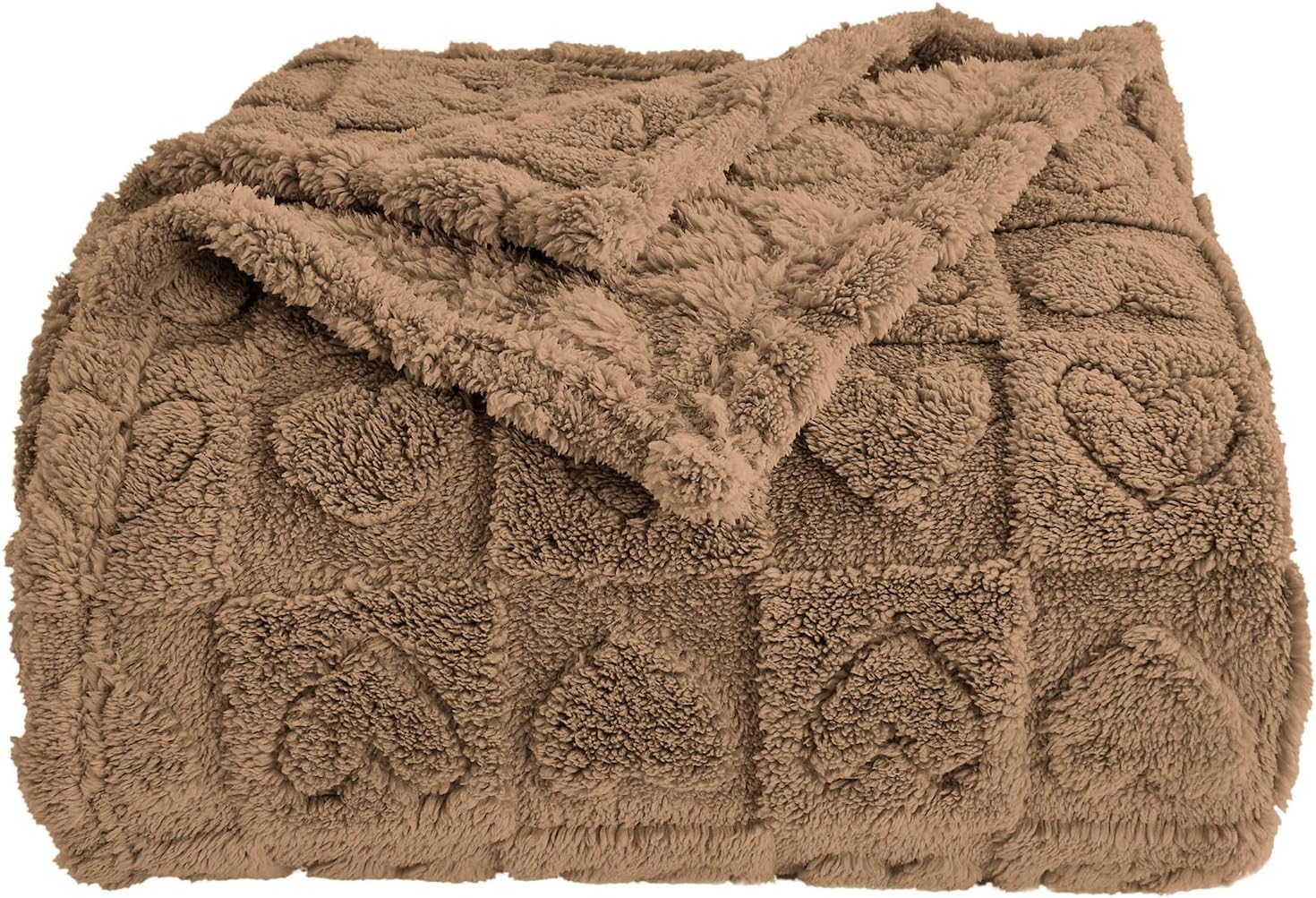 Amazon.com: GIOKARNNA Heart Checkered Throw Blankets, for Love Mother ...