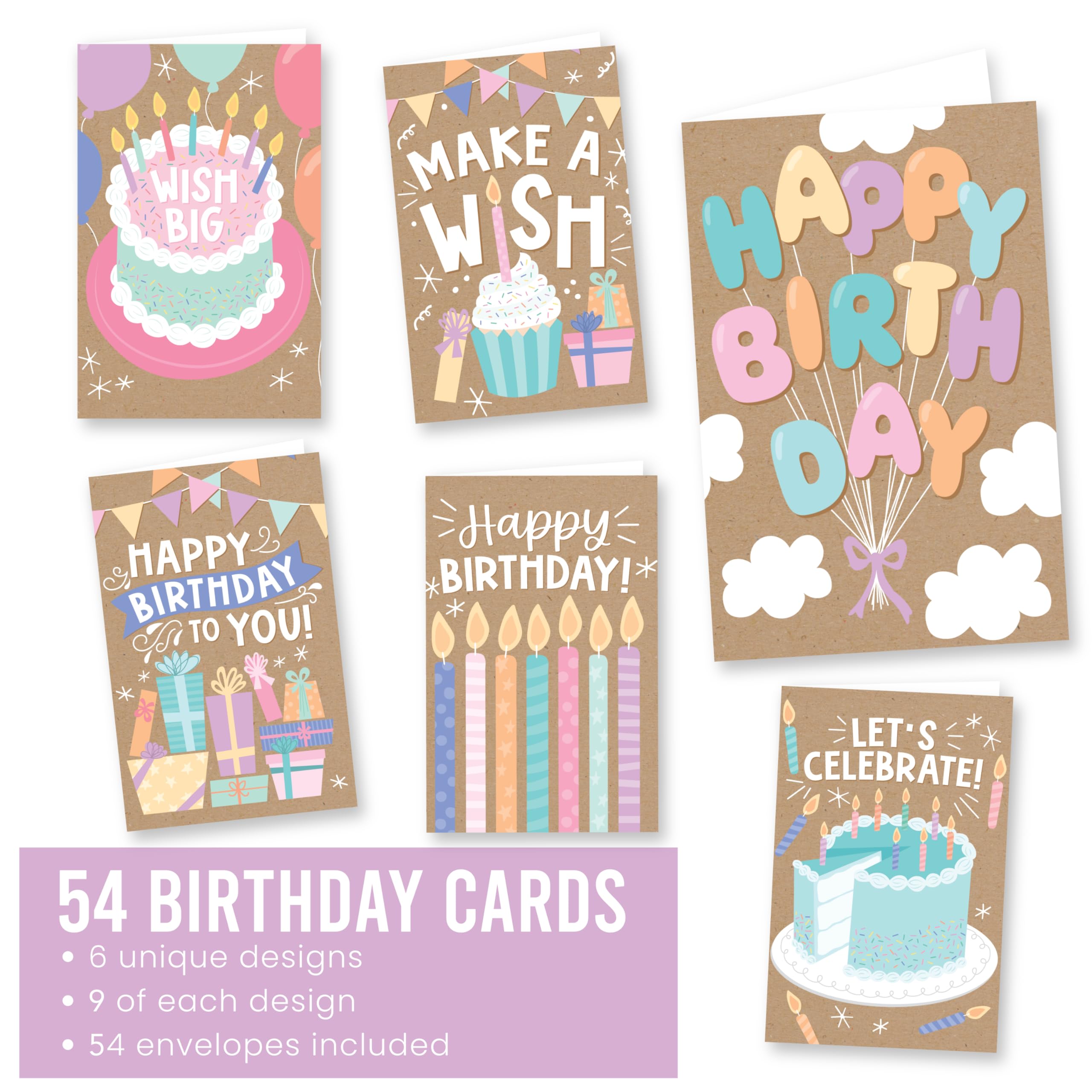 Snapklik.com : Hadley Designs Happy Birthday Cards Bulk