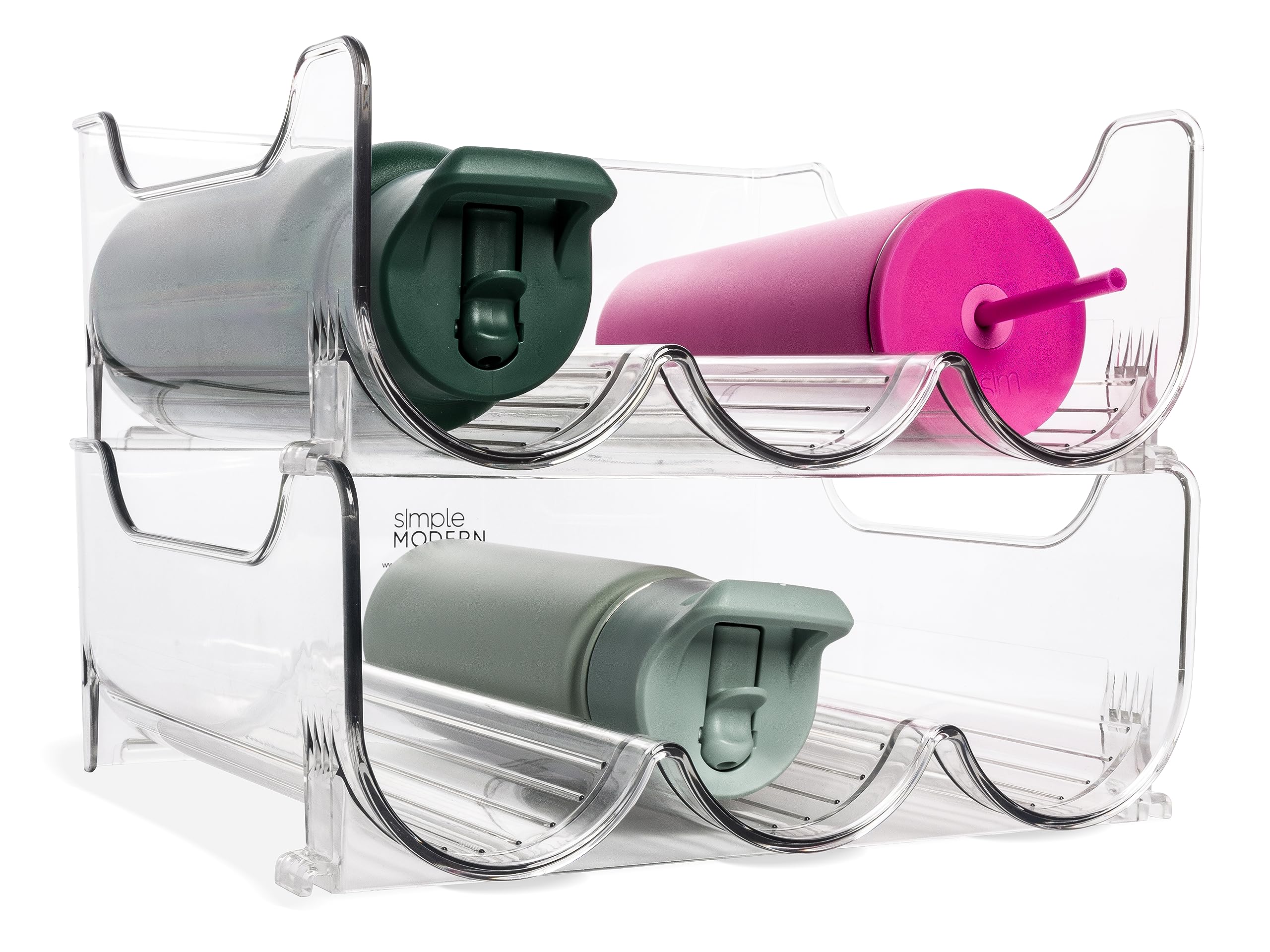 Simple Modern Water Bottle Organizer for Cabinet | Stackable Storage ...